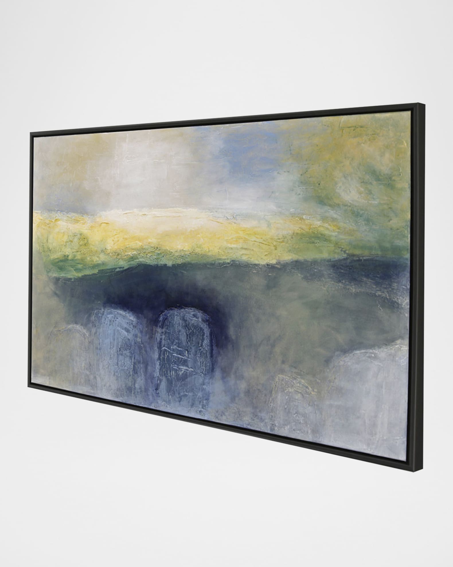 "Deep Blue Horizon" Original Painting by Susan Adamson-Ray | Neiman Marcus