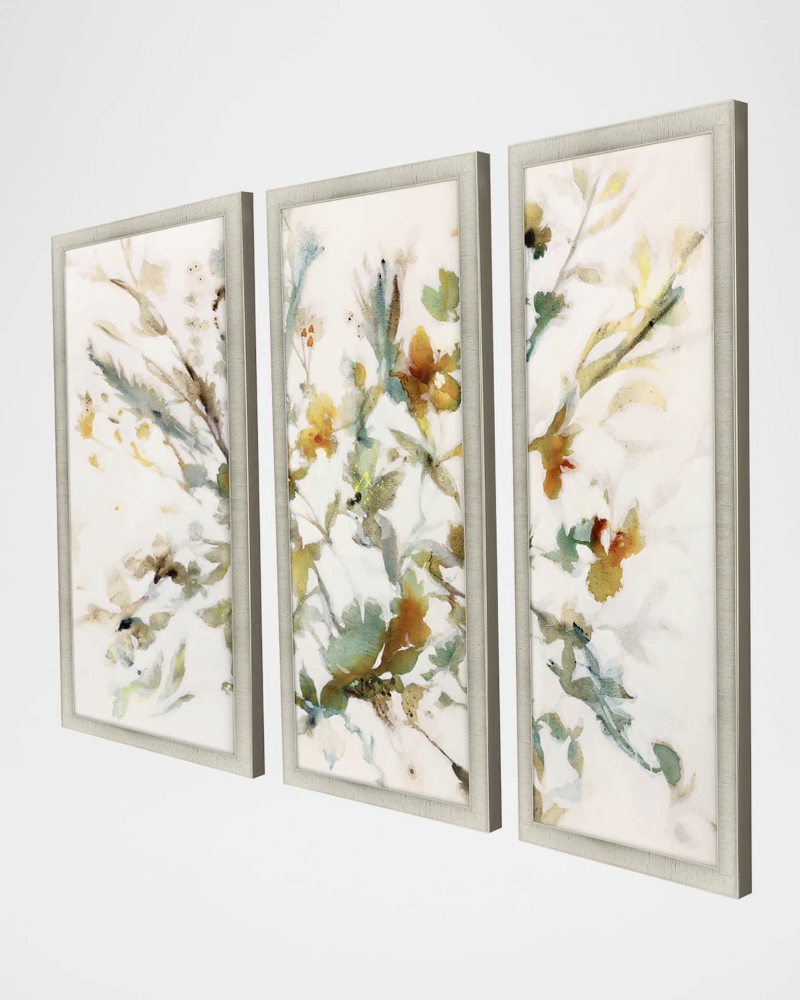 "Lovely Place To Be" Framed Giclee Triptych by Liz Jardine | Neiman Marcus