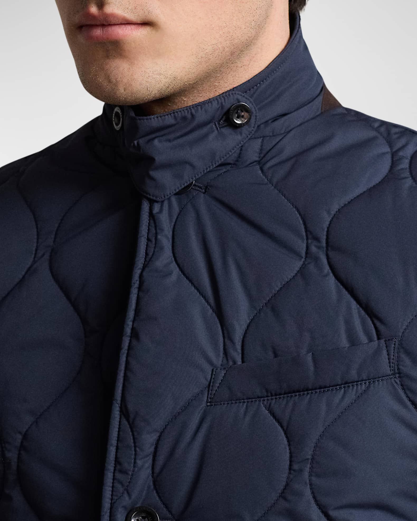 Polo Ralph Lauren Men's Quilted Jacket | Neiman Marcus