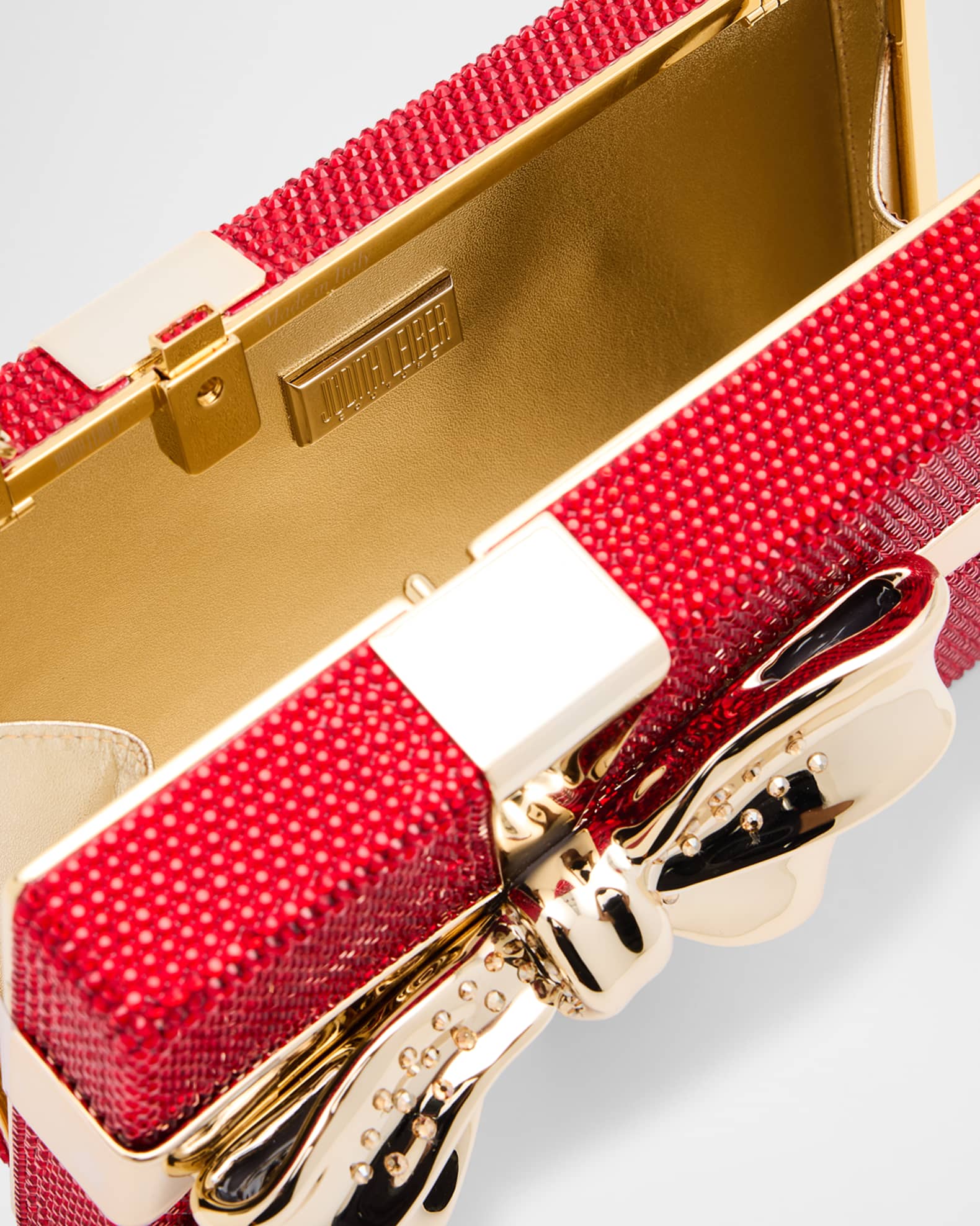 Judith Leiber Couture Gift Box Surprise Crystal Minaudiere | Neiman Marcus