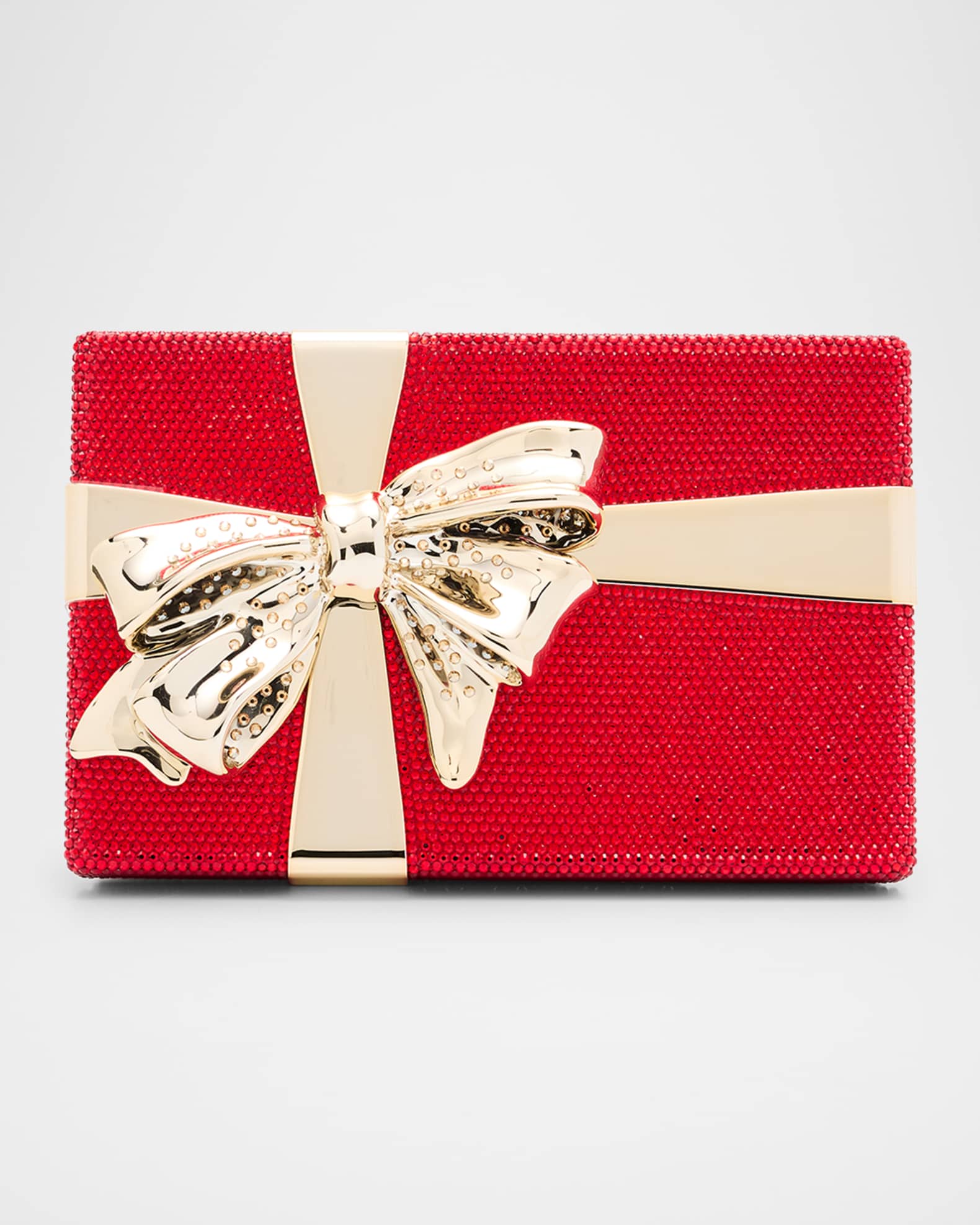 Judith Leiber Couture Gift Box Surprise Crystal Minaudiere | Neiman Marcus