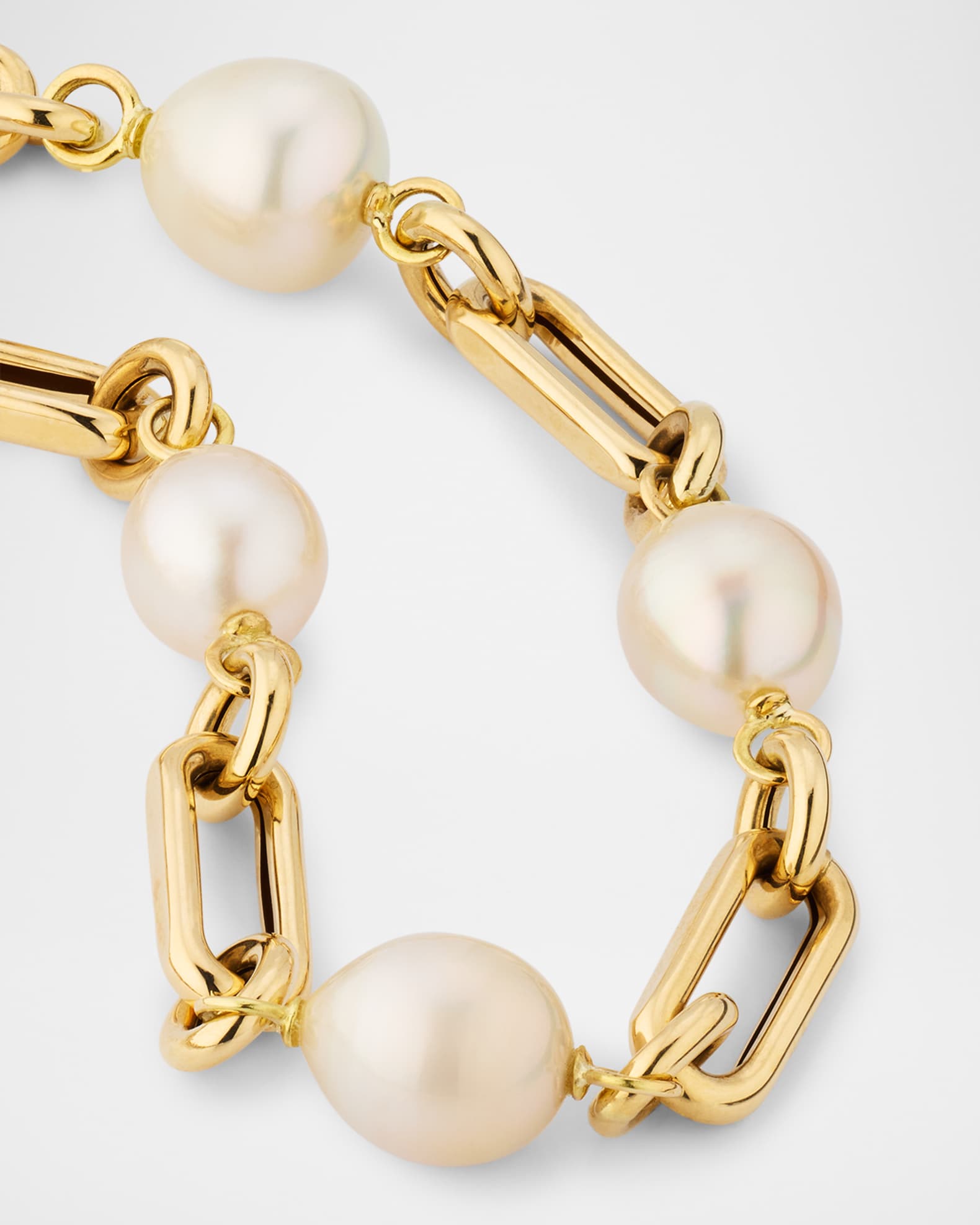 Pearls By Shari Amalfi Coast 18K Yellow Gold South Sea Pearl Necklace ...