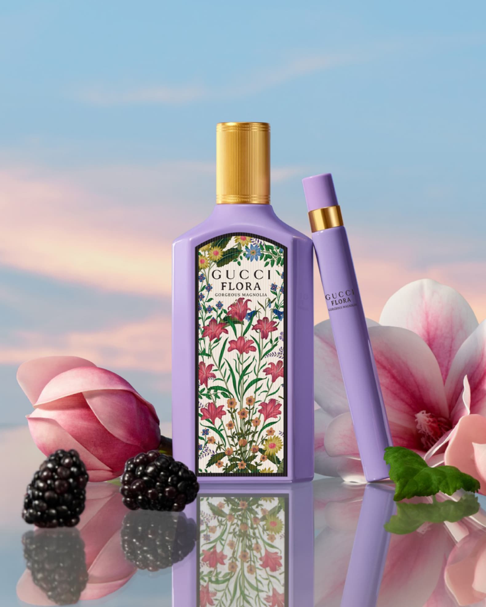 Gucci Flora Gorgeous Magnolia Eau de Parfum, 150 mL | Neiman Marcus