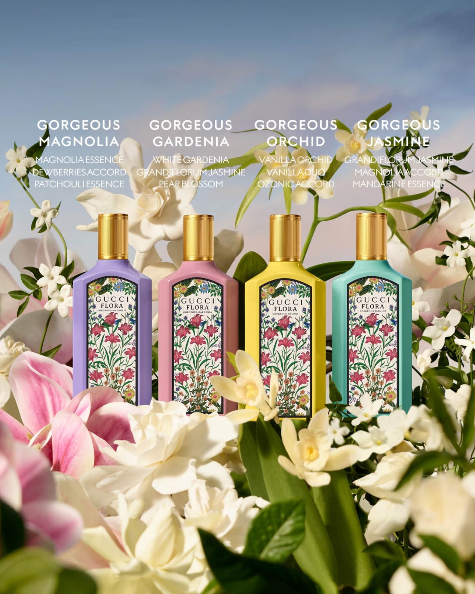 Gucci Flora Gorgeous Magnolia Eau de Parfum, 150 mL | Neiman Marcus