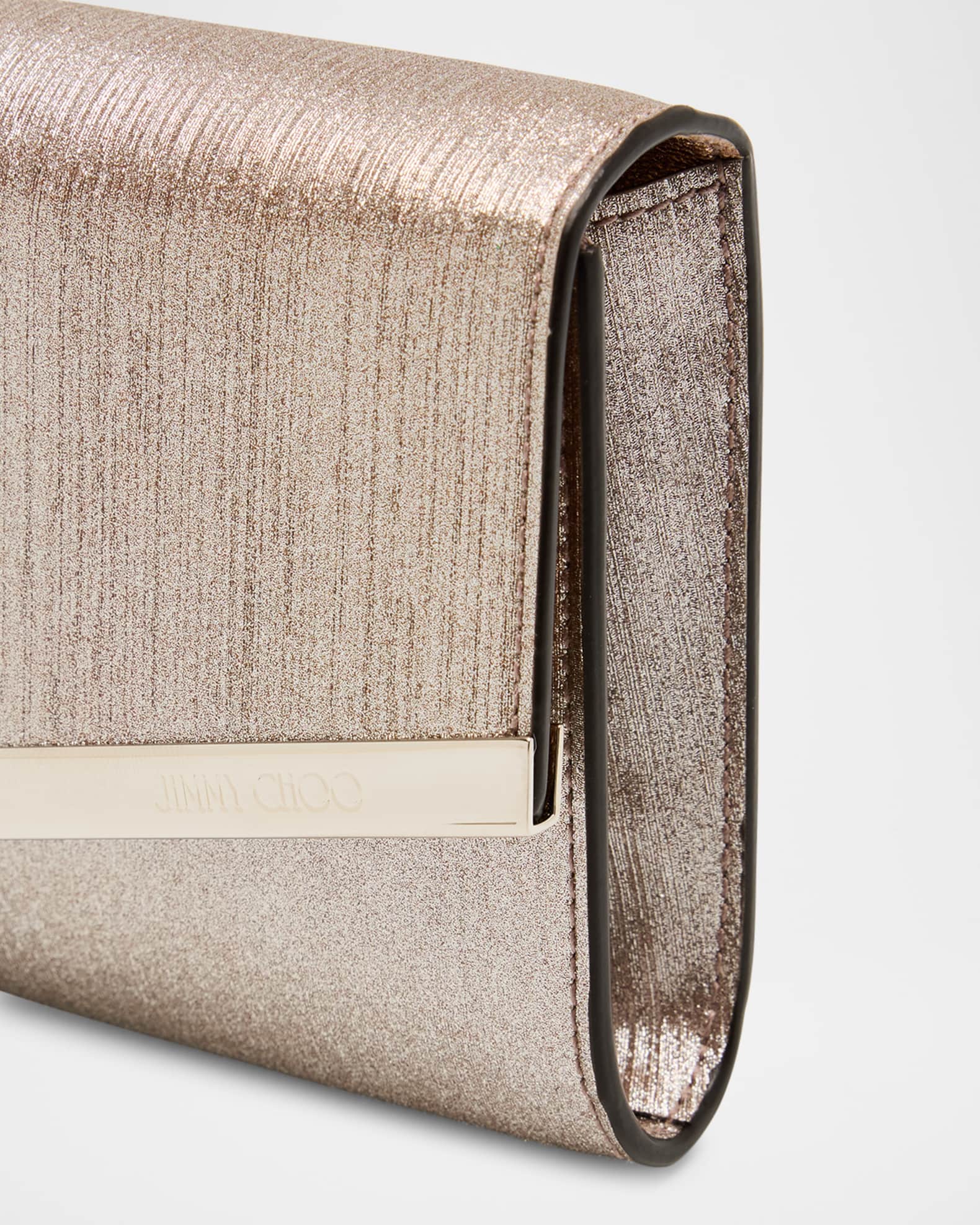 Jimmy Choo Emmie Glitter Clutch Bag | Neiman Marcus