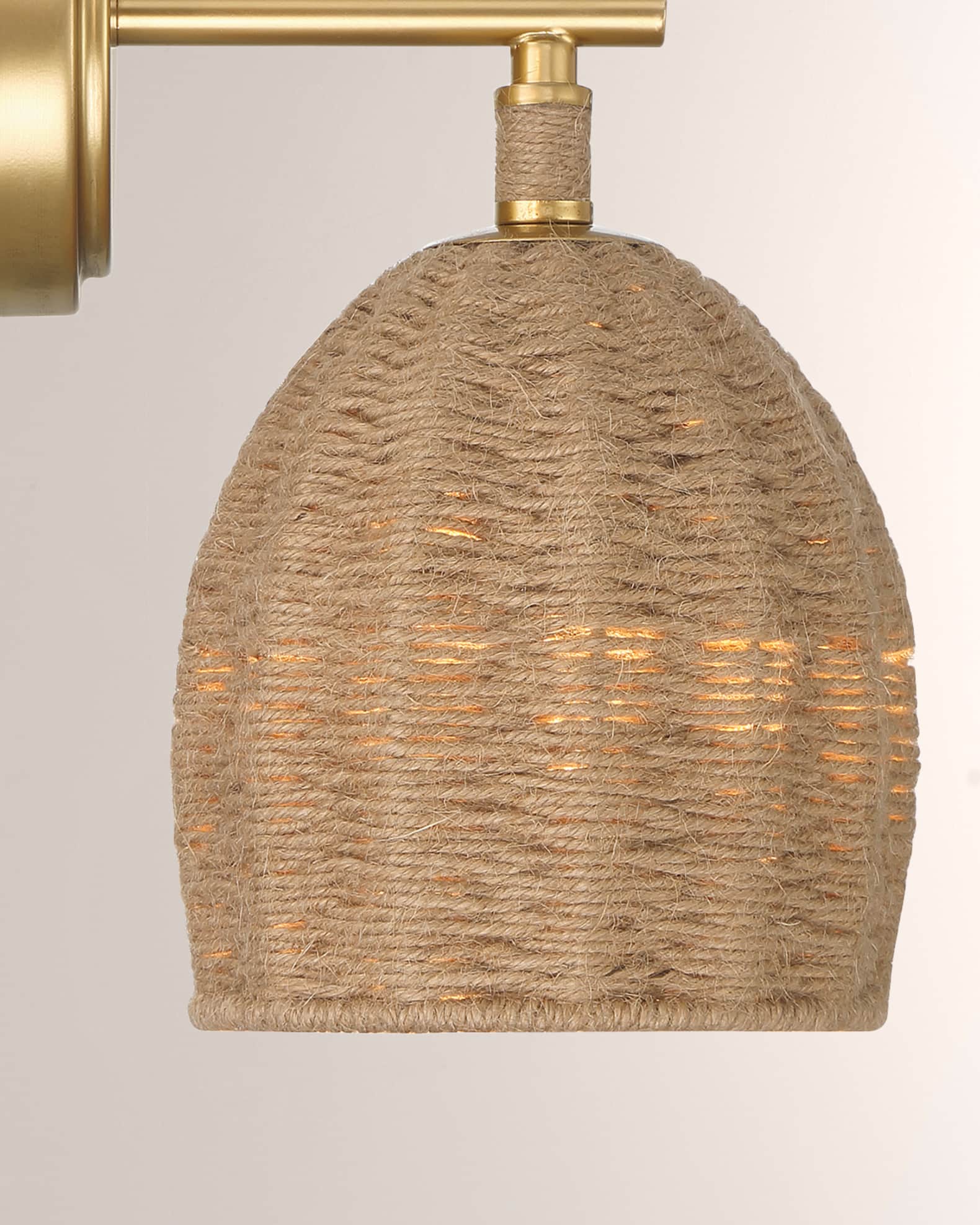 Crystorama Jace 10" 1-Light Soft Gold Sconce | Neiman Marcus