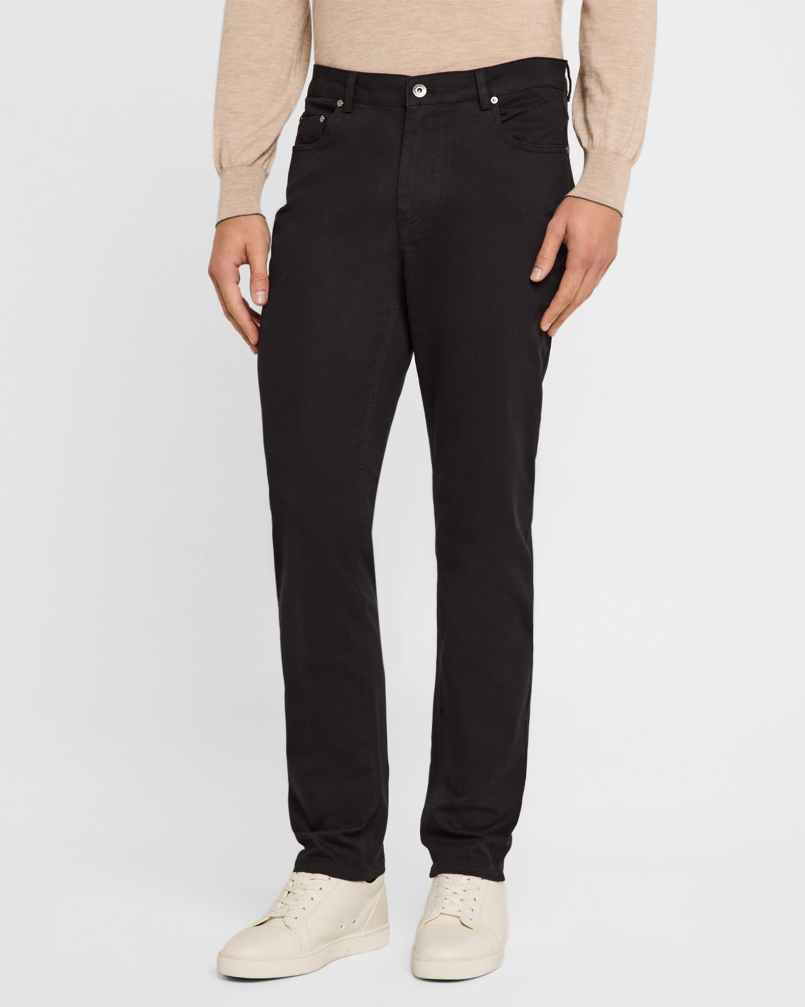 Men's Tencel Stretch 5-Pocket Pants | Neiman Marcus