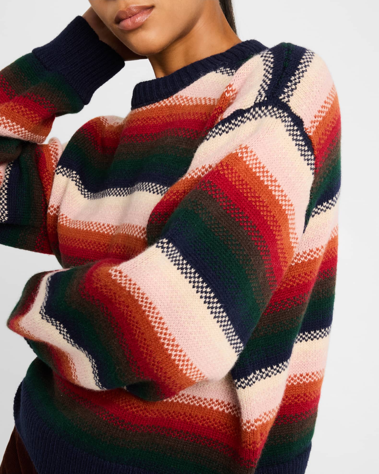 The Great The Bubble Pullover Sweater | Neiman Marcus