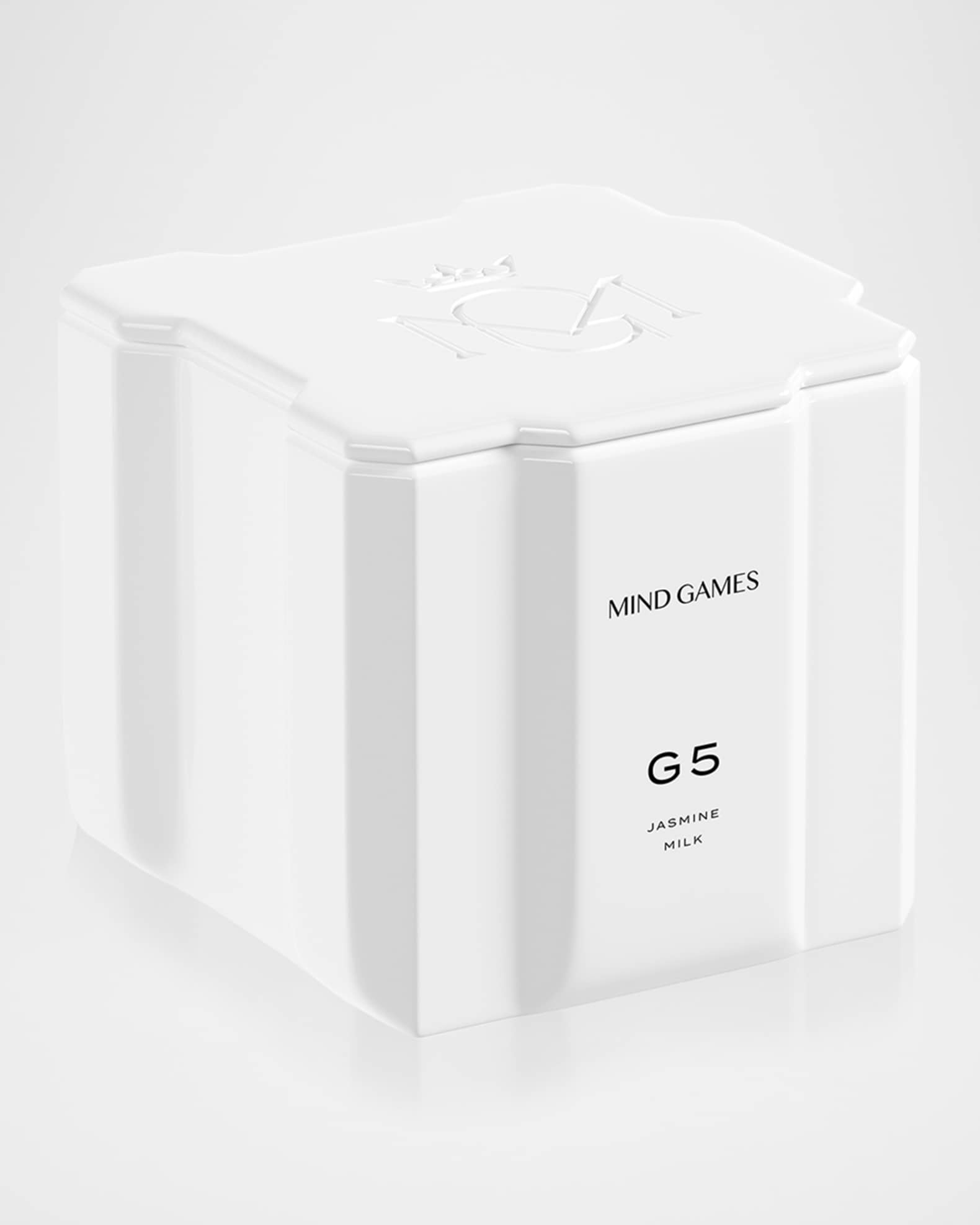 MIND GAMES G5 White Knight Jasmine Milk Luxury Candle, 10 oz. | Neiman ...
