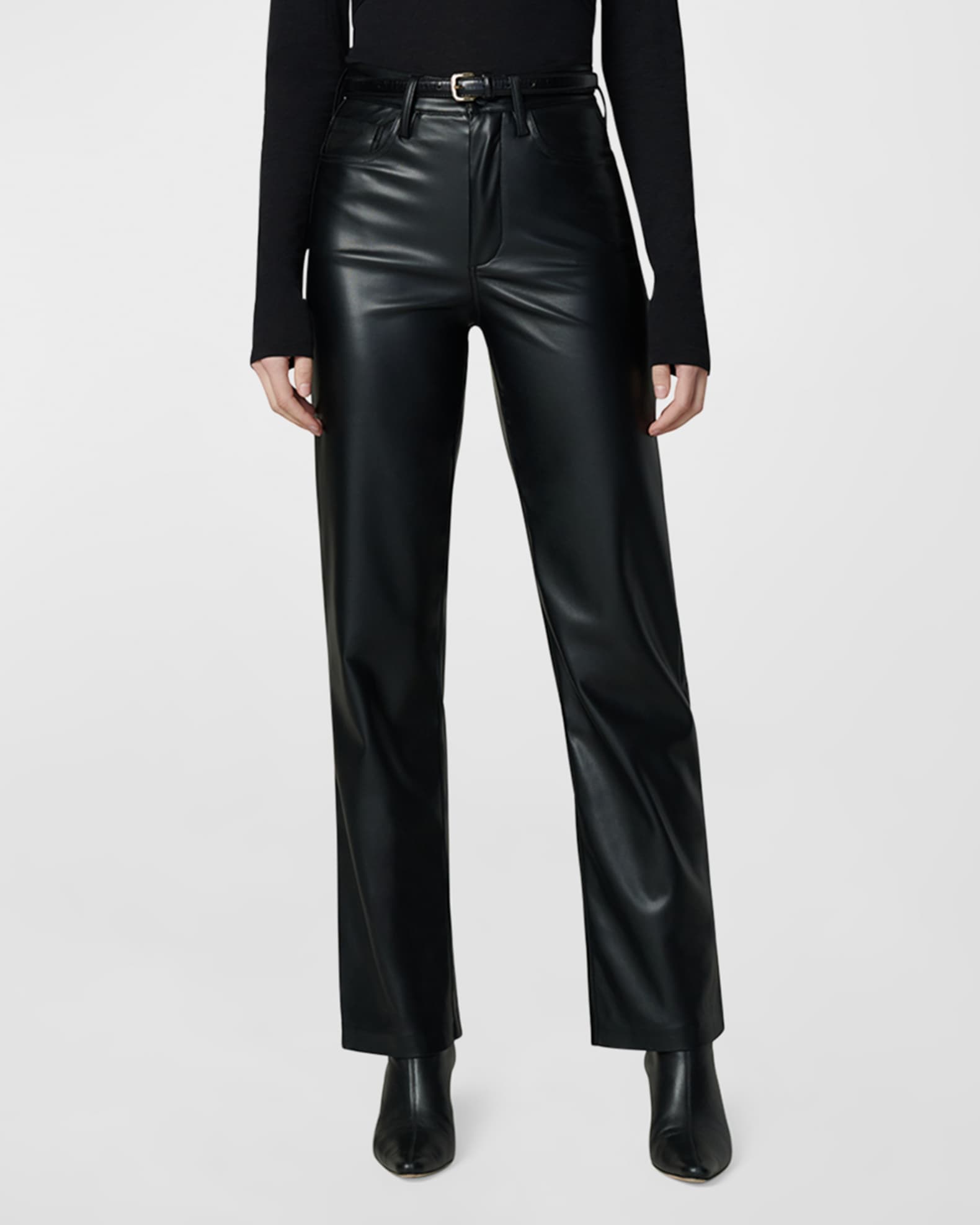 Joe's Jeans The Margot Vegan Leather Pants | Neiman Marcus