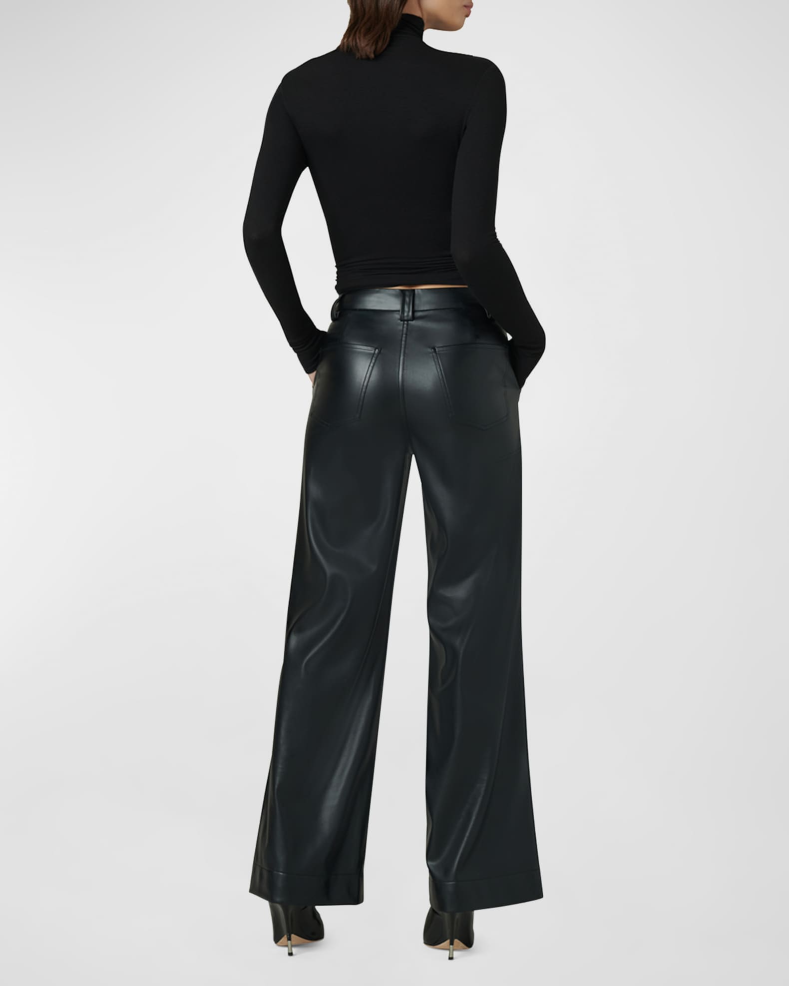Joe's Jeans The Mia Vegan Leather Trousers | Neiman Marcus
