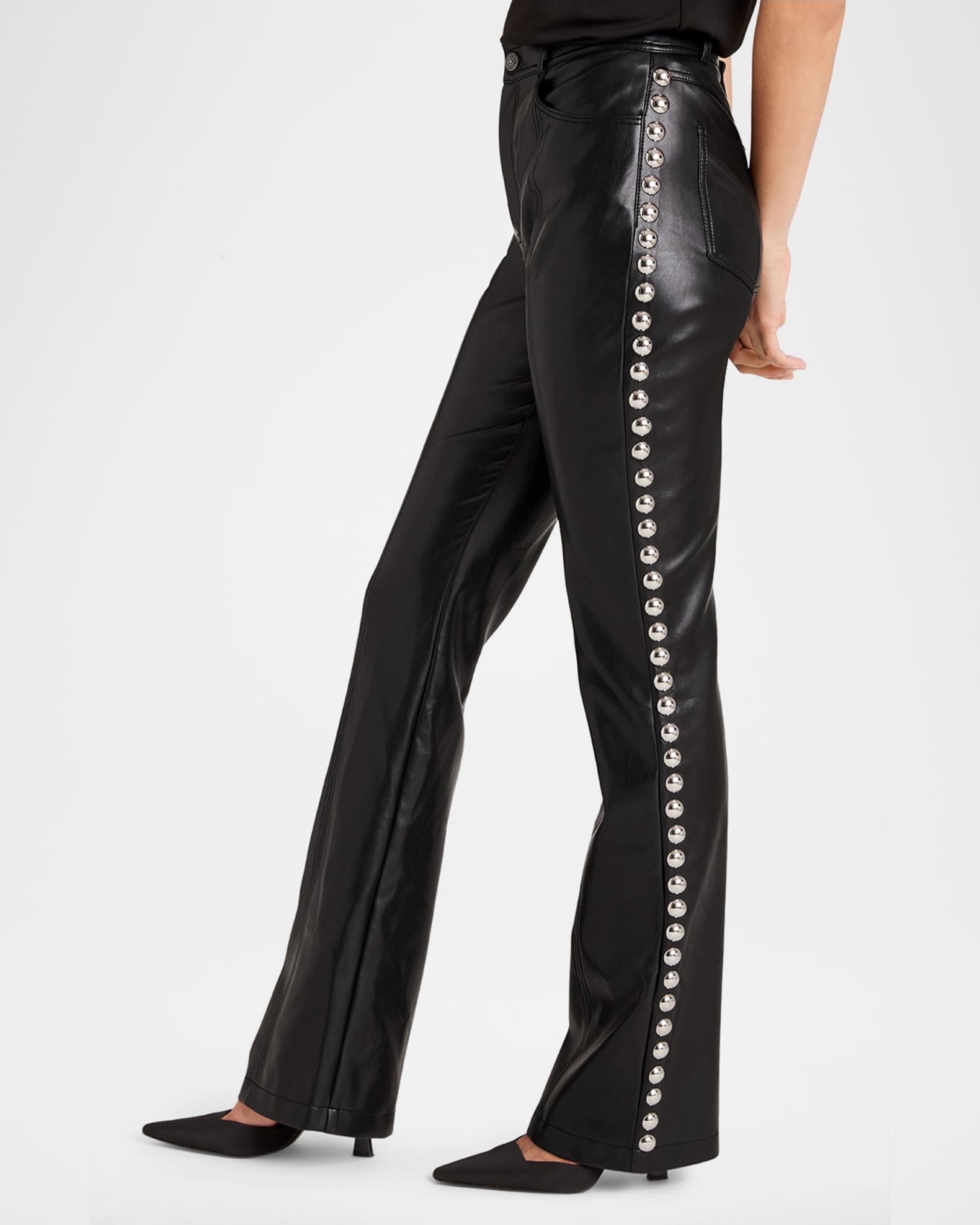 Cinq a Sept Shailene Studded Pants | Neiman Marcus