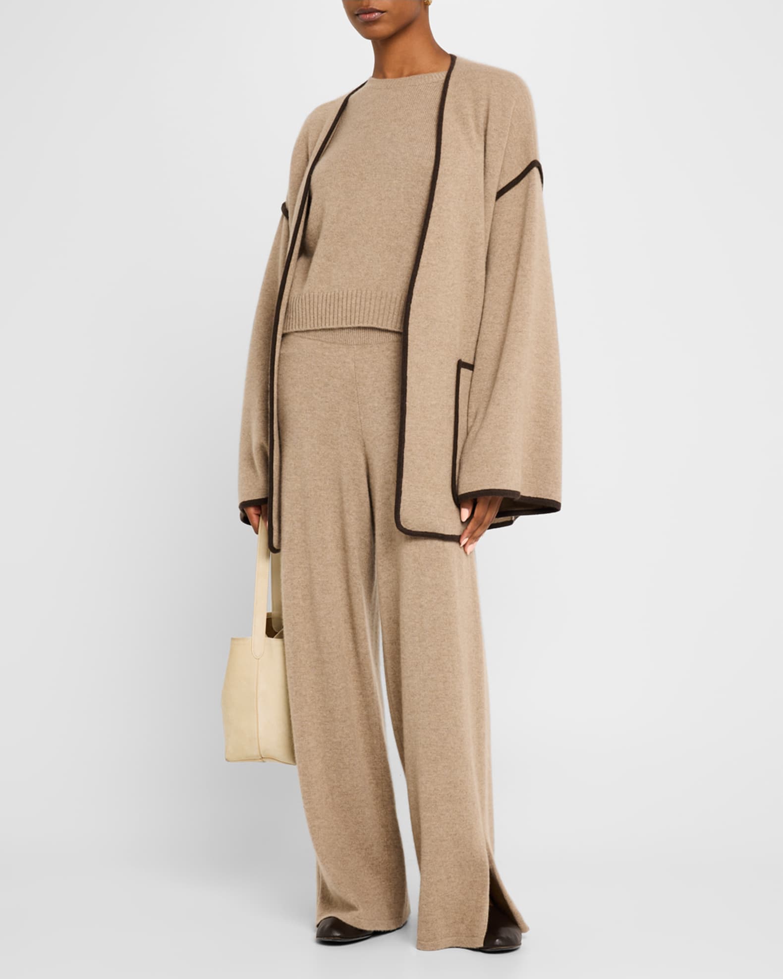 Lisa Yang Mable Crewneck Cashmere Sweater | Neiman Marcus