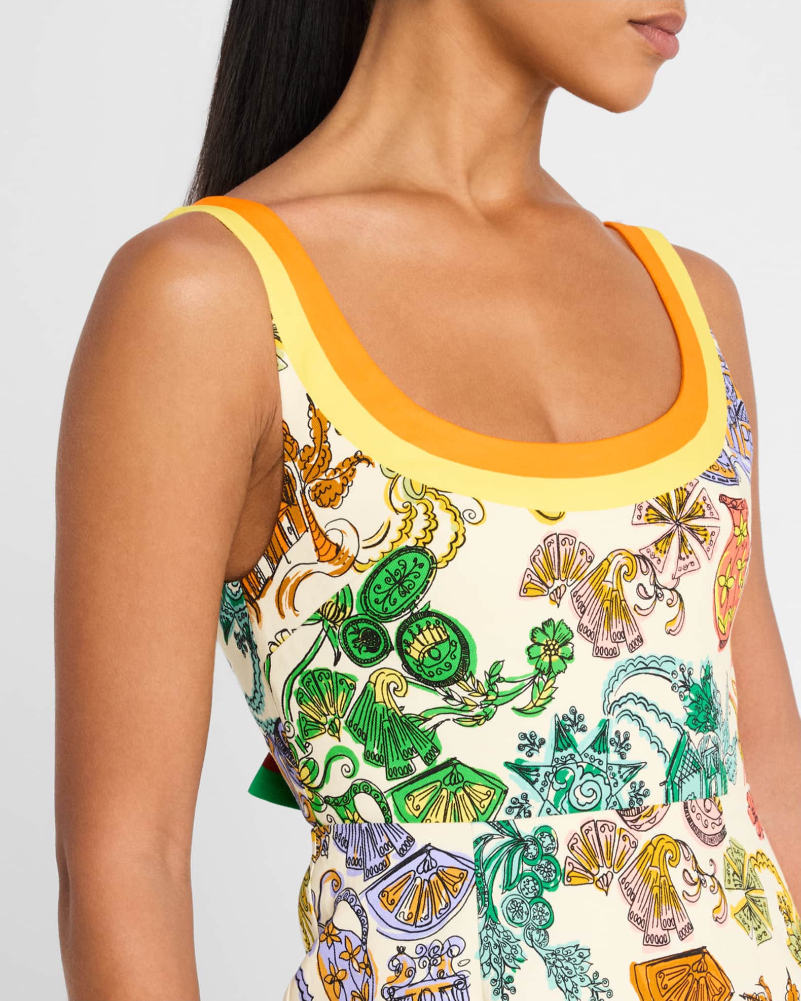 ALEMAIS Fiesta Mini Dress | Neiman Marcus