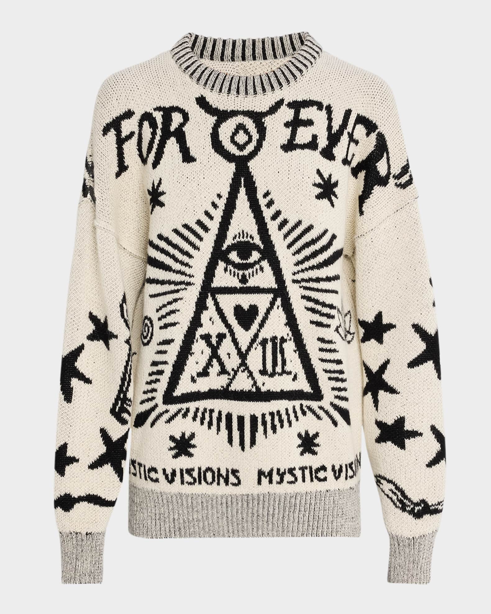 MOTHER The Long Drop Daddy Sweater | Neiman Marcus