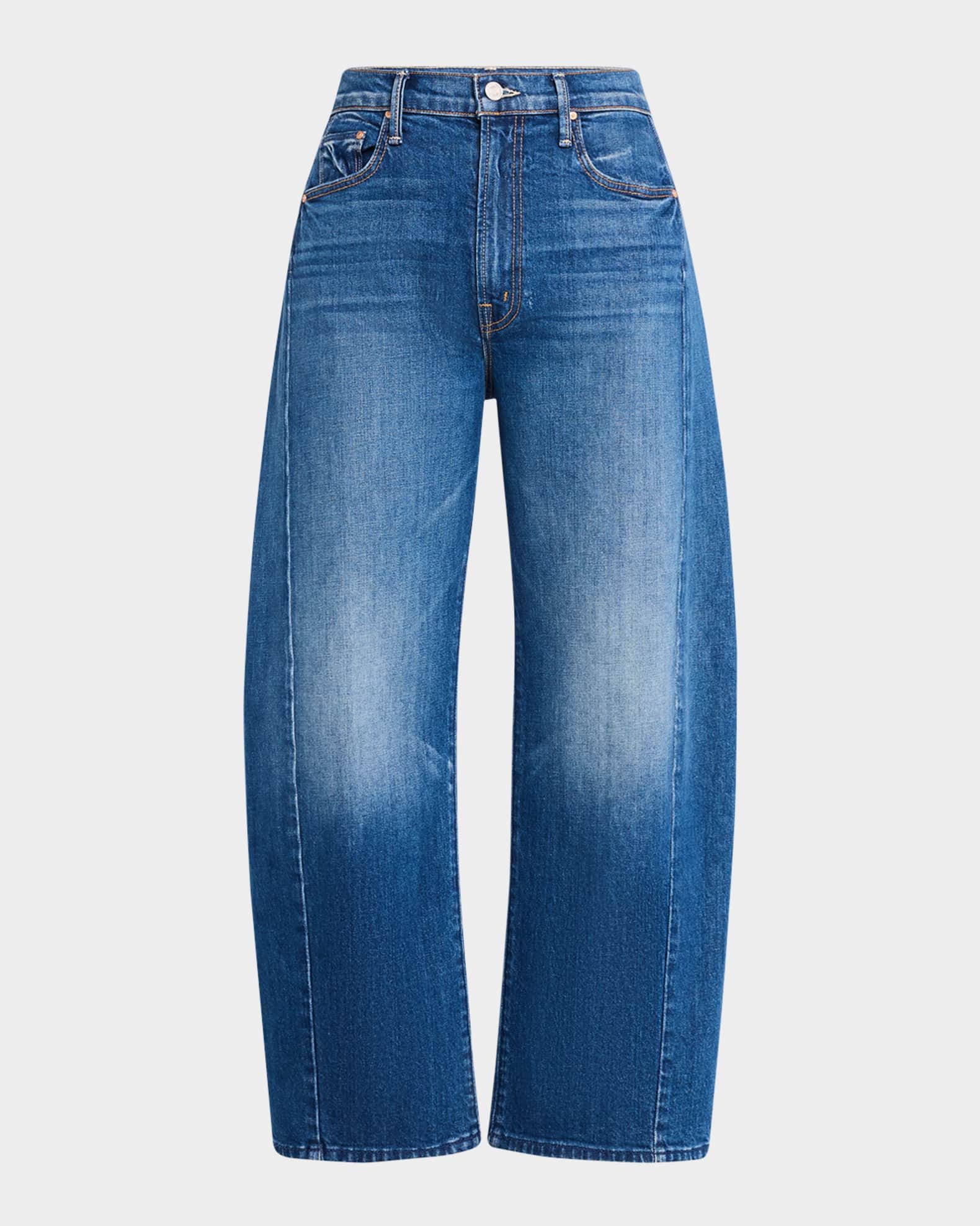 MOTHER Lil' Full Pipe Flood Jeans | Neiman Marcus