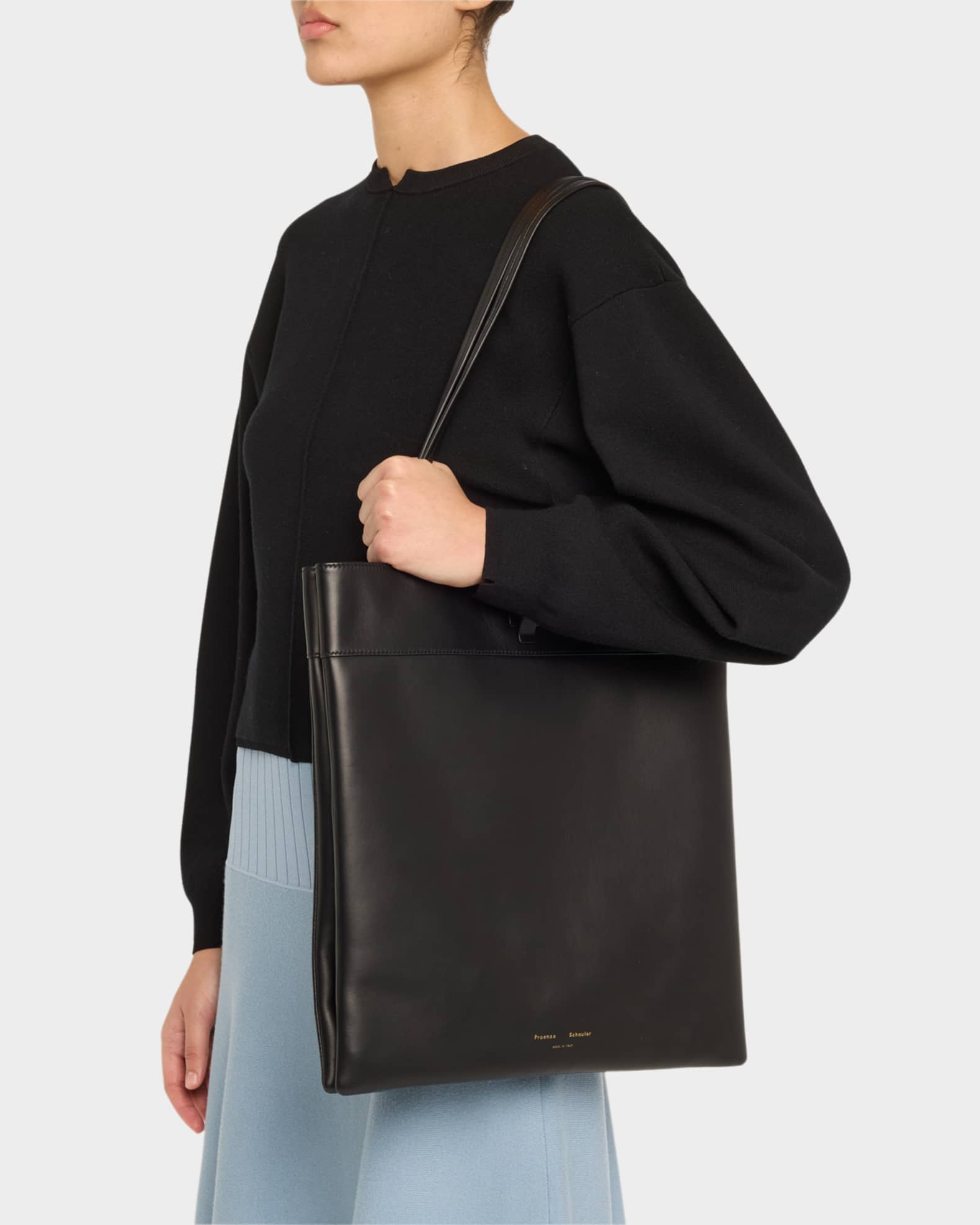 Proenza Schouler Split Napa Leather Tote Bag | Neiman Marcus