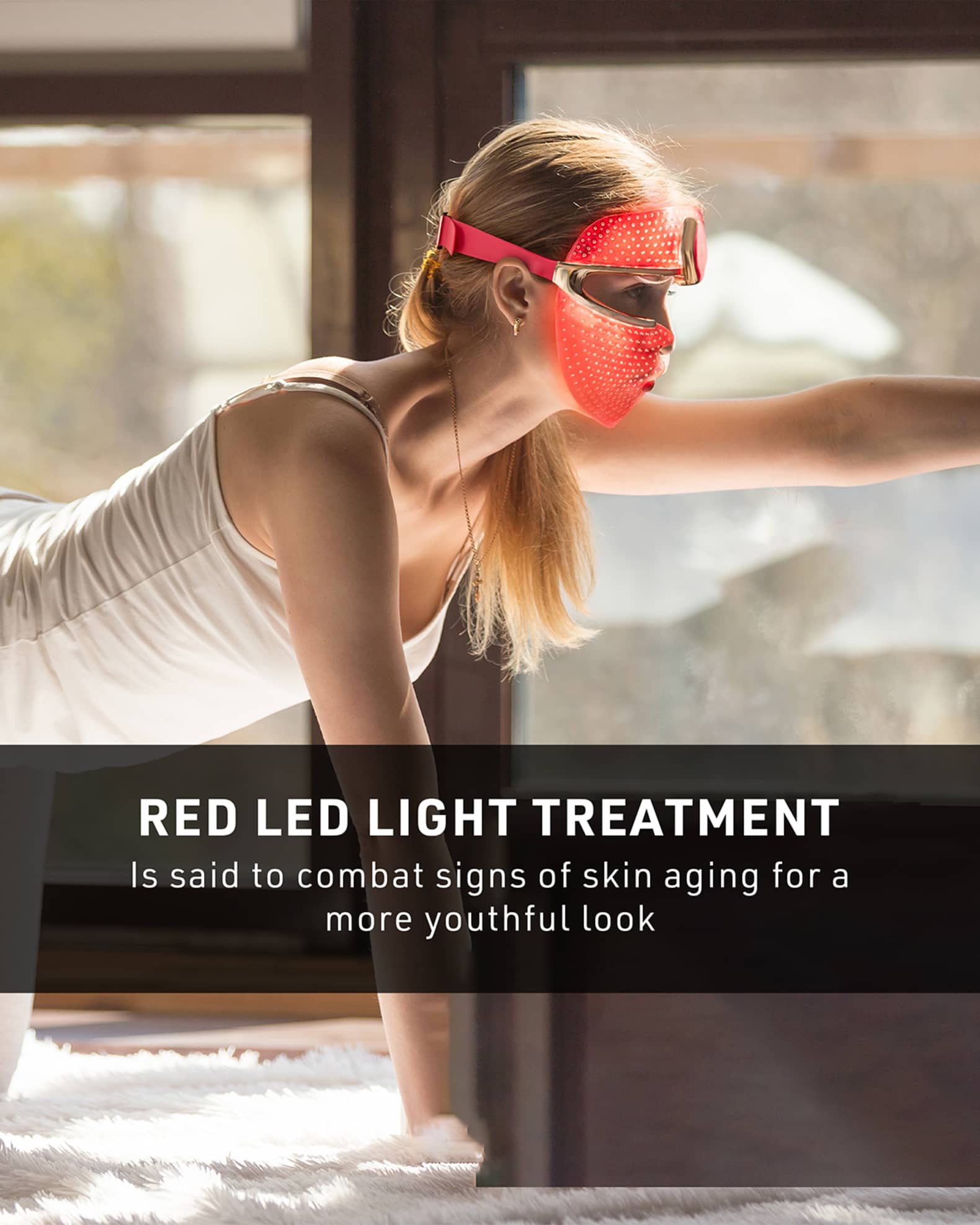 Foreo FAQ 201 Ultra-Lightweight Silicone RGB LED Face Mask | Neiman Marcus