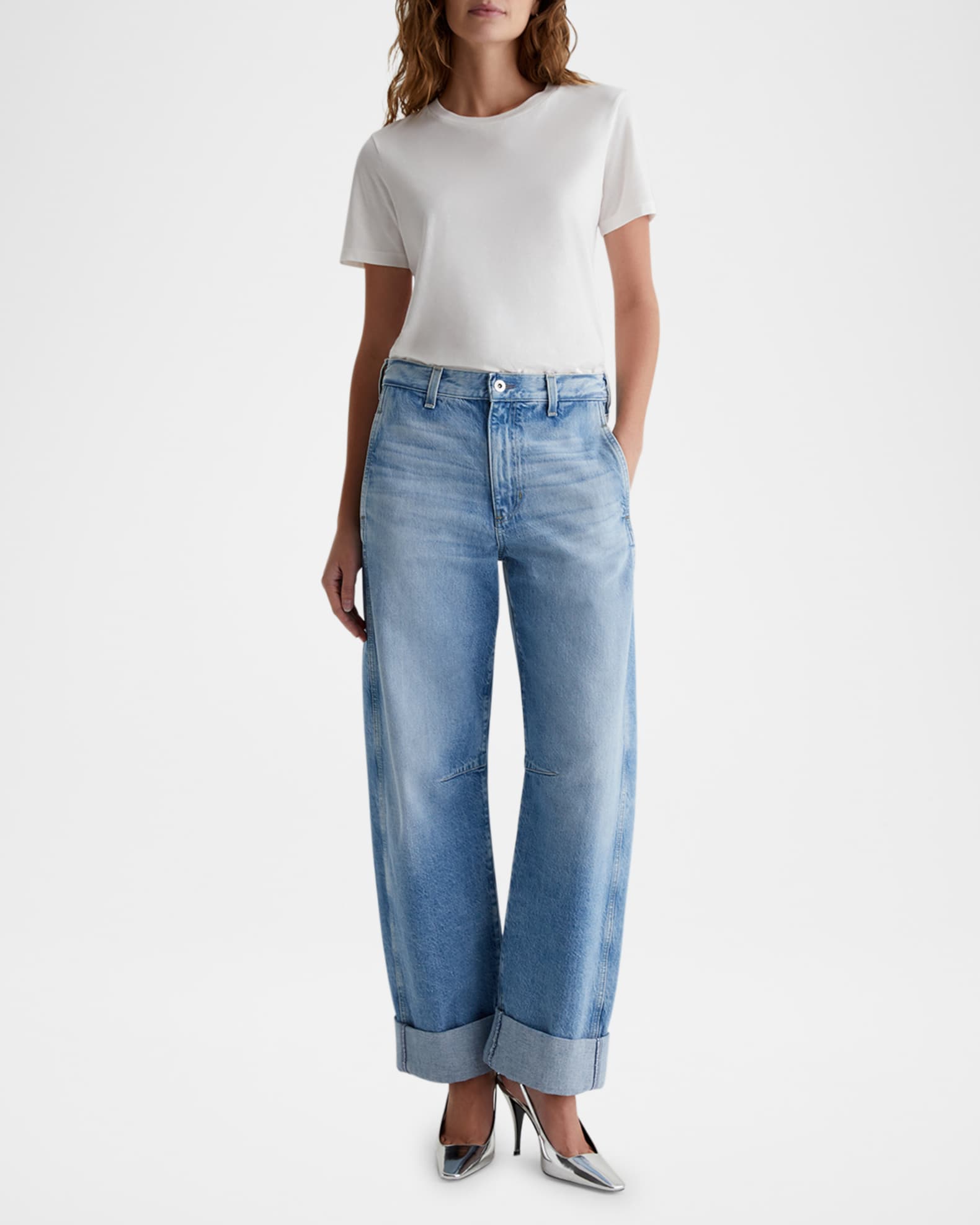 Mercer Cuffed Jeans | Neiman Marcus