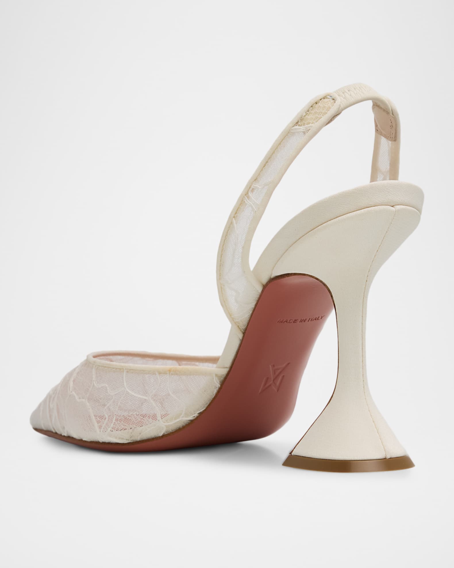 Holli Lace Slingback Pumps | Neiman Marcus