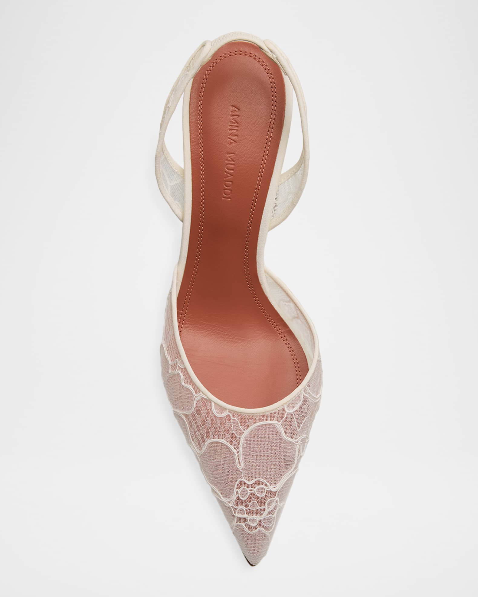 Holli Lace Slingback Pumps | Neiman Marcus