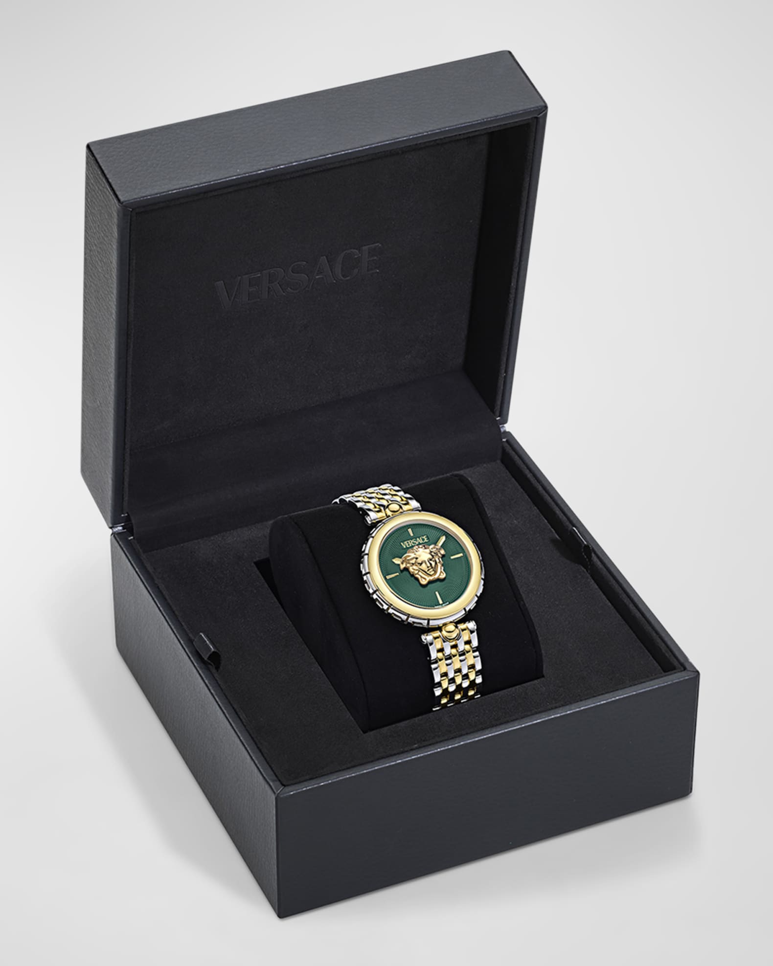 Versace 38mm Medusa Heritage Watch with Bracelet Strap, Two Tone ...