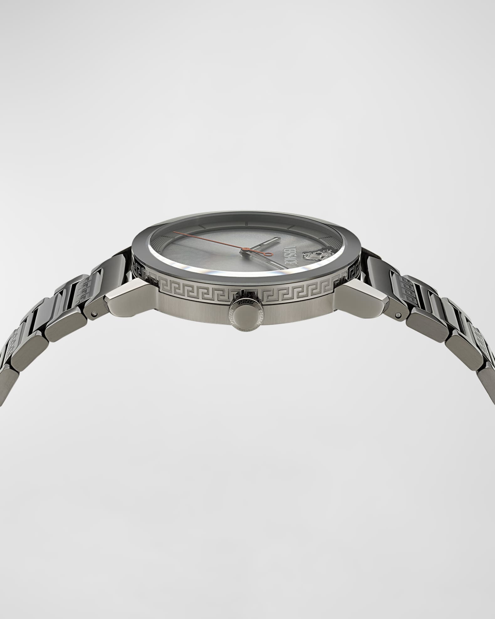 Versace Men's V-Helix IP Gunmetal Bracelet Watch, 40mm | Neiman Marcus