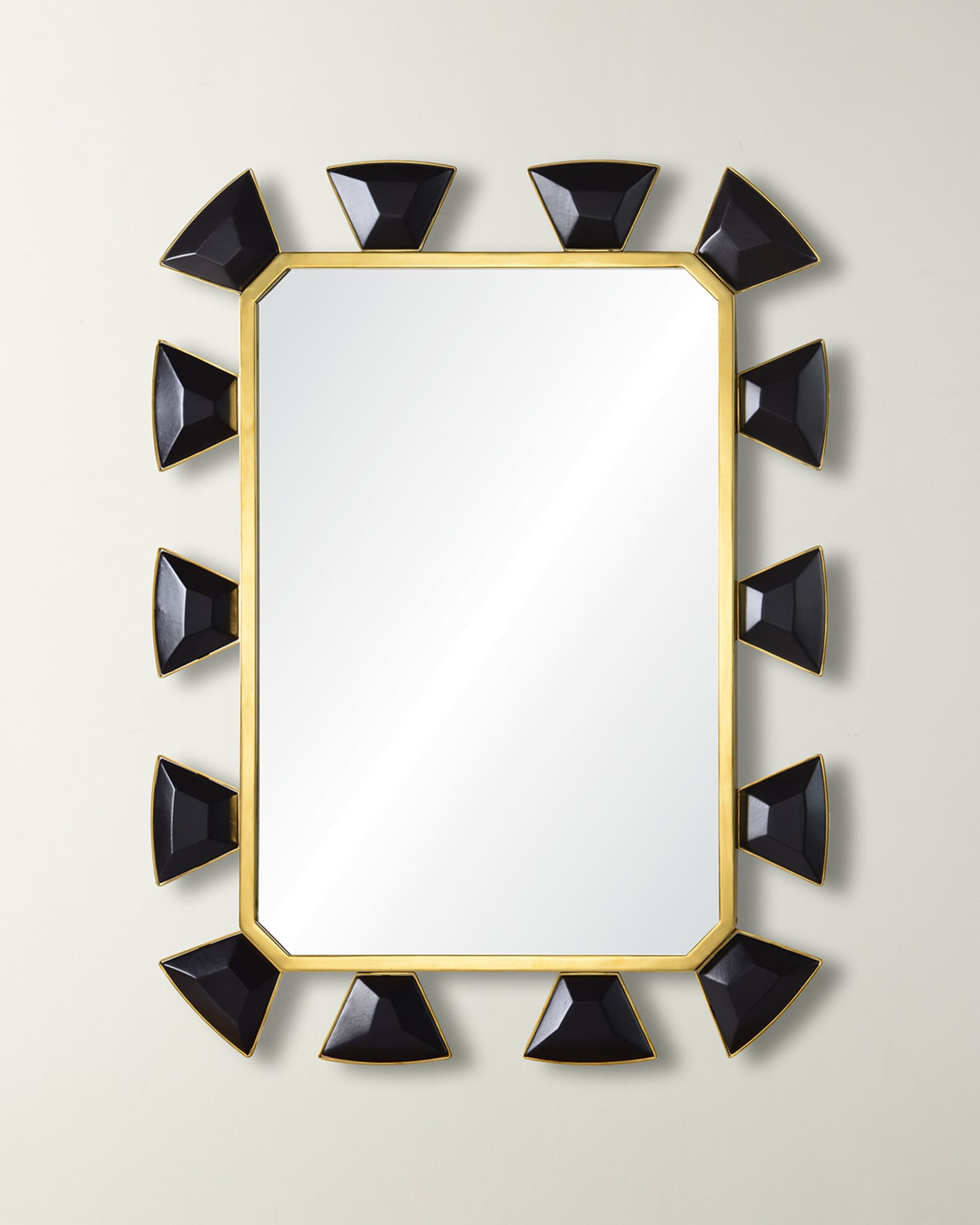 Mirror Home Triangle Accent Wall Mirror | Neiman Marcus