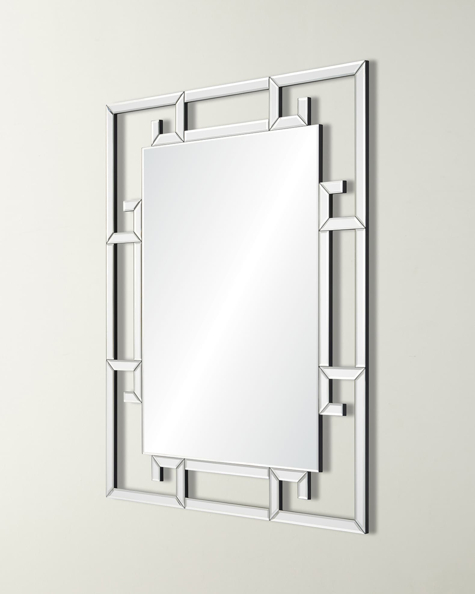 Mirror Home Beveled Frame Mirror | Neiman Marcus