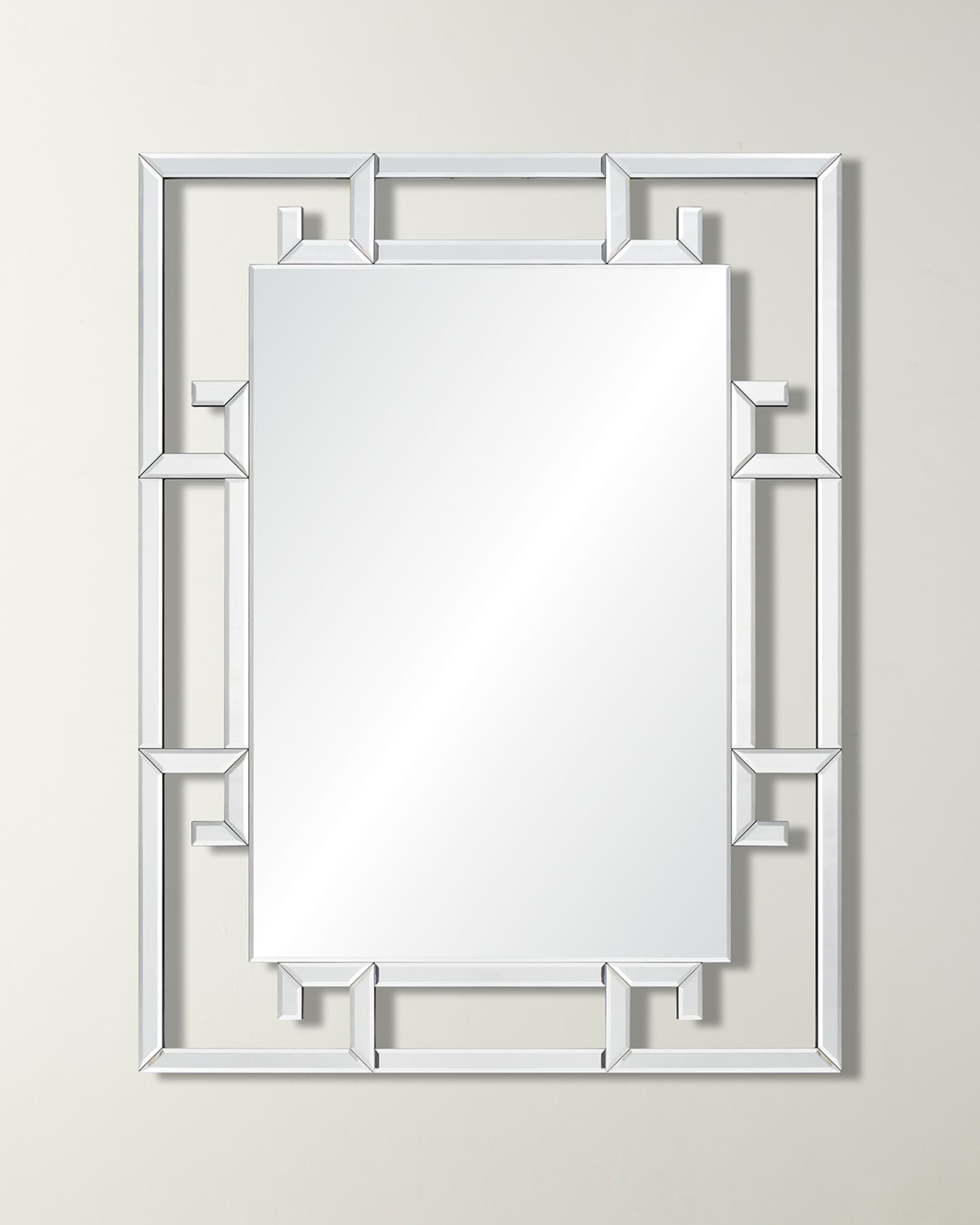 Mirror Home Beveled Frame Mirror | Neiman Marcus
