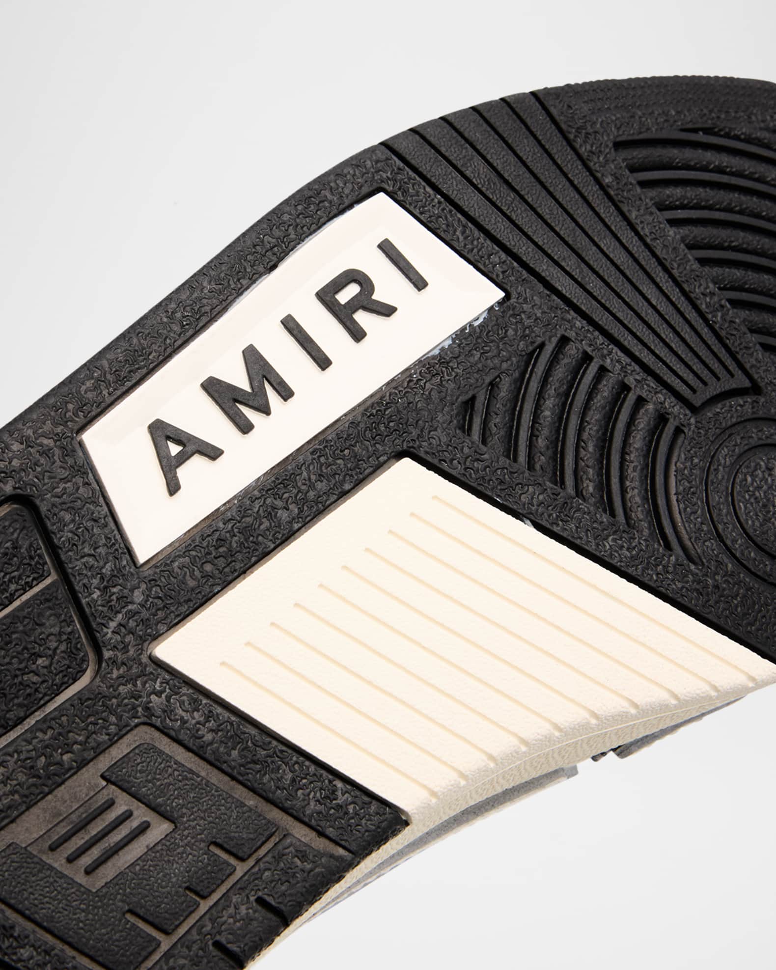 Amiri Men's Skel Low-Top Two-Tone Leather Sneakers | Neiman Marcus