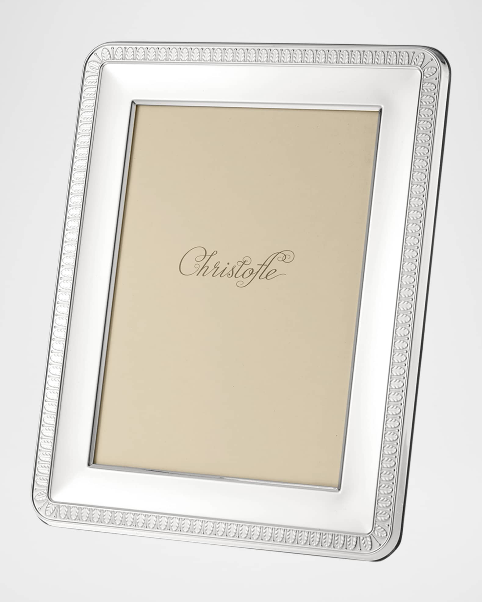Christofle Malmaison Silver-Plated Picture Frame, 4" x 6" | Neiman Marcus