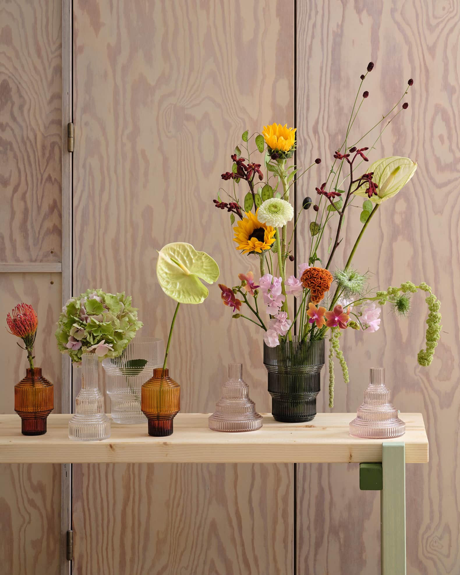 Kosta Boda Clear Pavilion Tulip Vase | Neiman Marcus