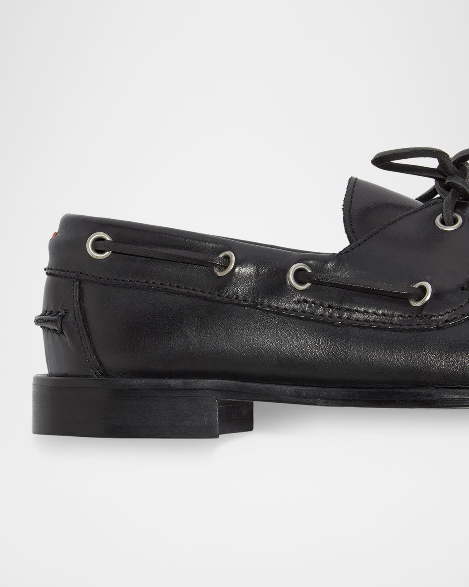 Aeyde Harris Calfskin Lace-Up Loafers | Neiman Marcus
