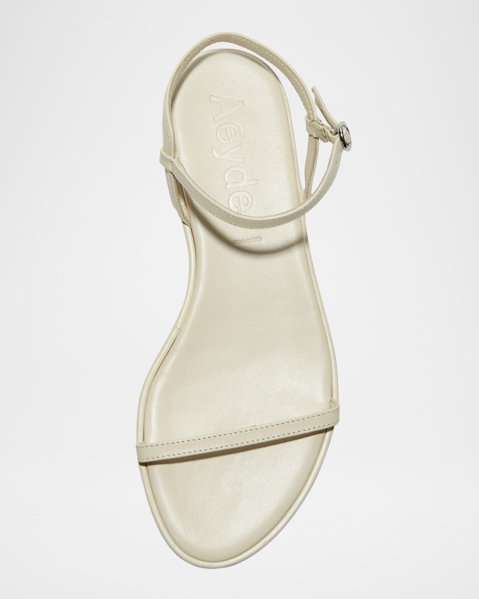 Aeyde Nettie Leather Ankle-Strap Sandals | Neiman Marcus