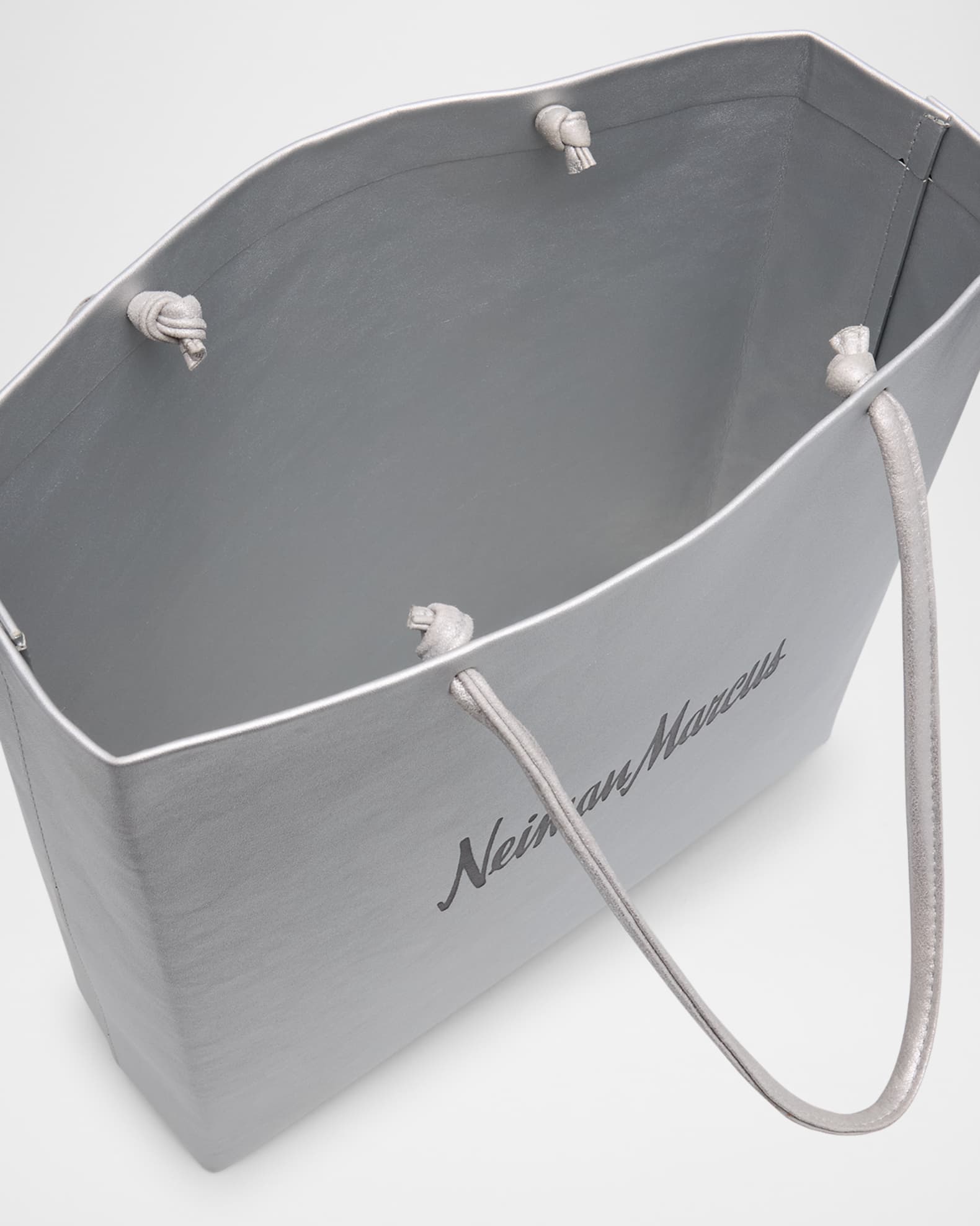Gigi New York Neiman Marcus Metallic Leather Shopper Tote Bag | Neiman ...