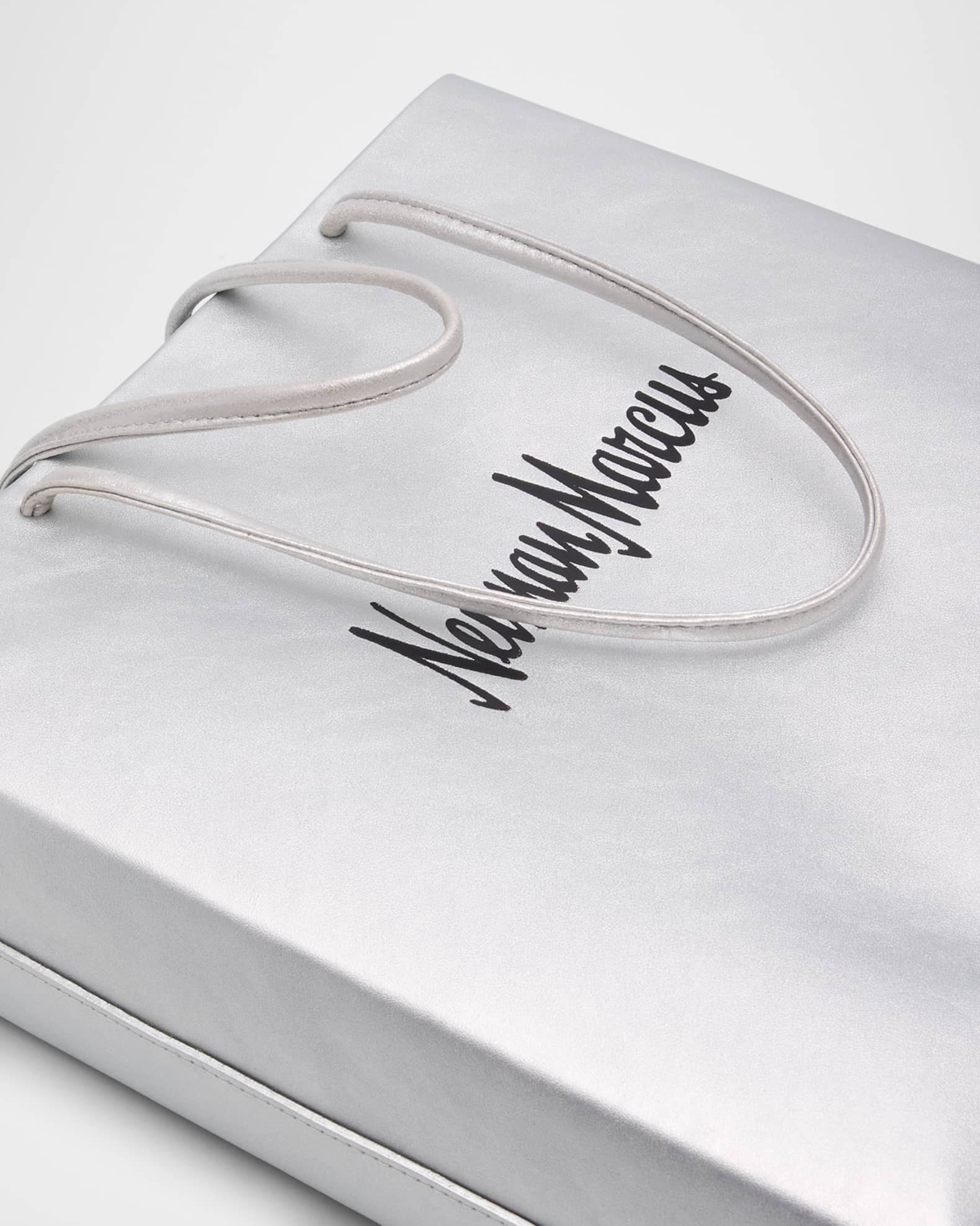 Gigi New York Neiman Marcus Metallic Leather Shopper Tote Bag | Neiman ...