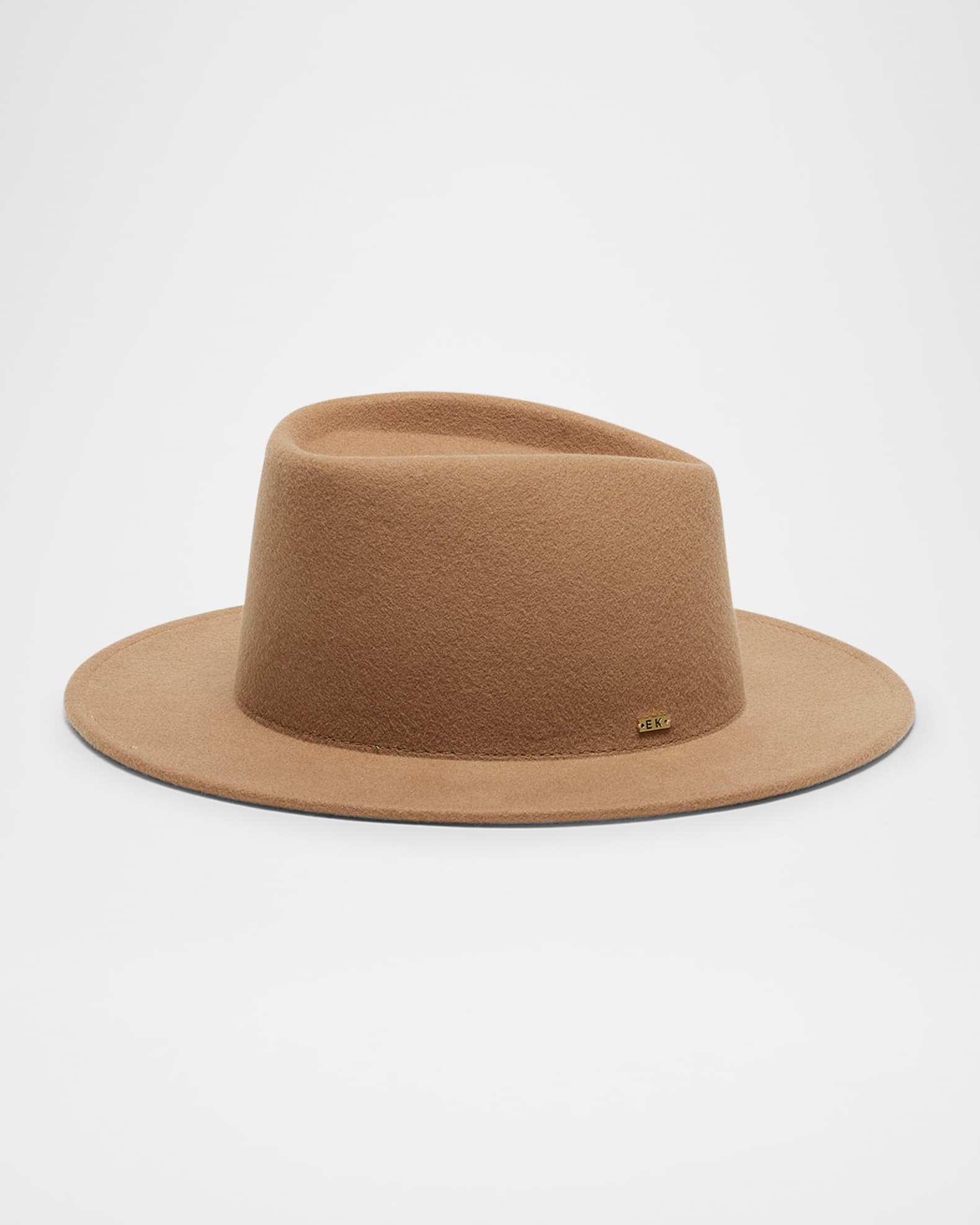 Eugenia Kim Blaine Camel Wool Fedora | Neiman Marcus