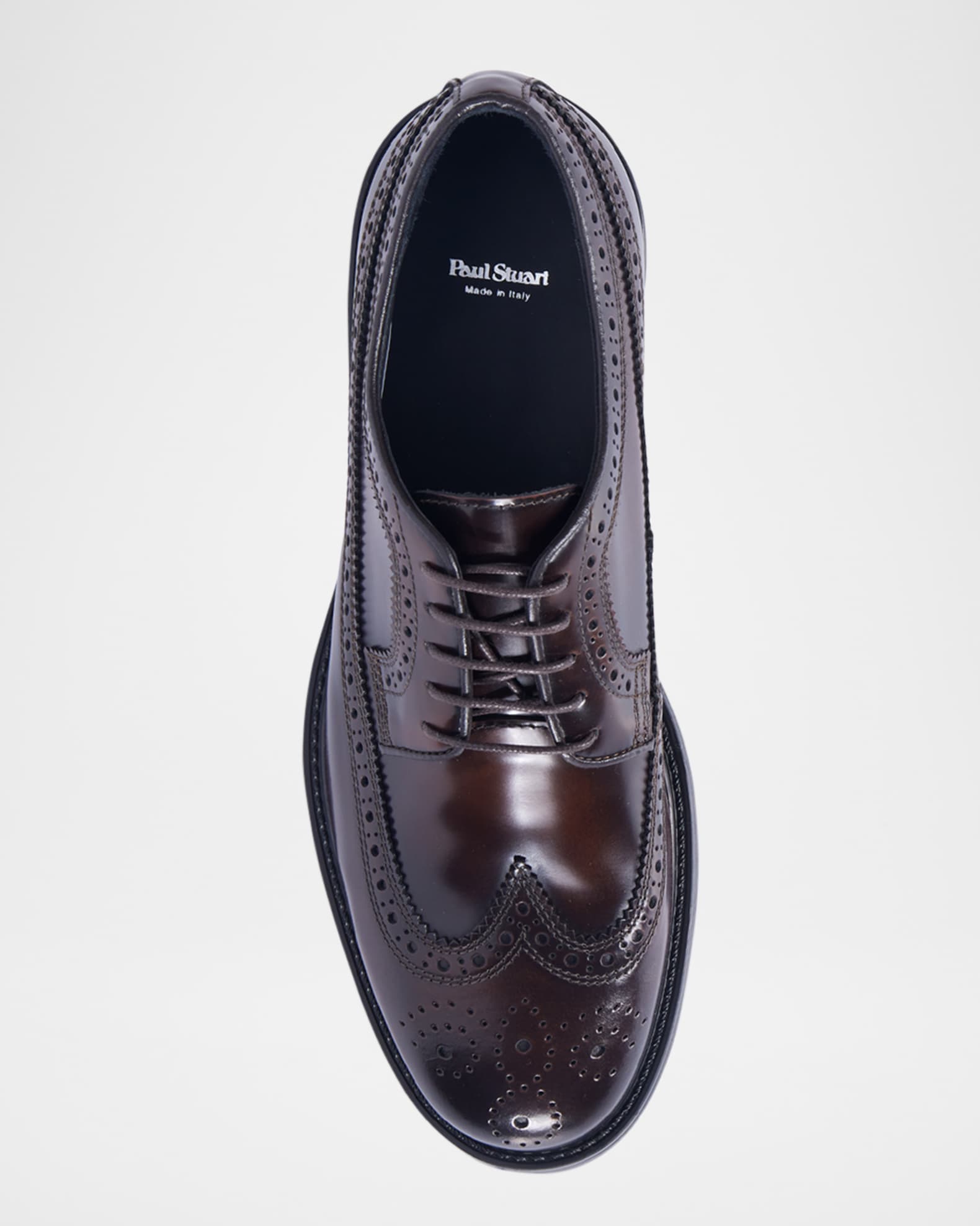 Paul Stuart Men's Maxwell Wingtip Brogue Leather Derby Shoes | Neiman ...