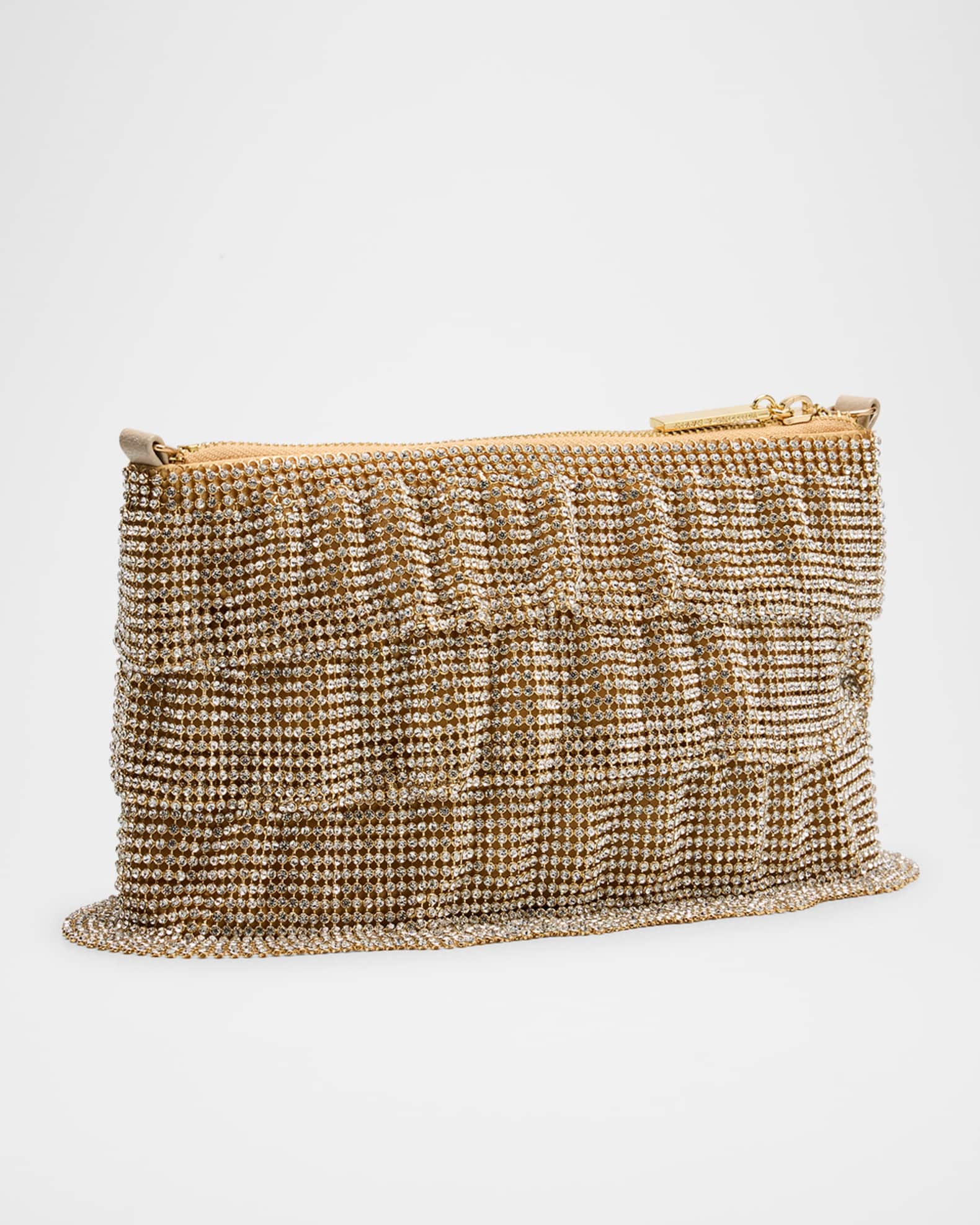 Whiting & Davis Evening Mesh Chain Shoulder Bag | Neiman Marcus