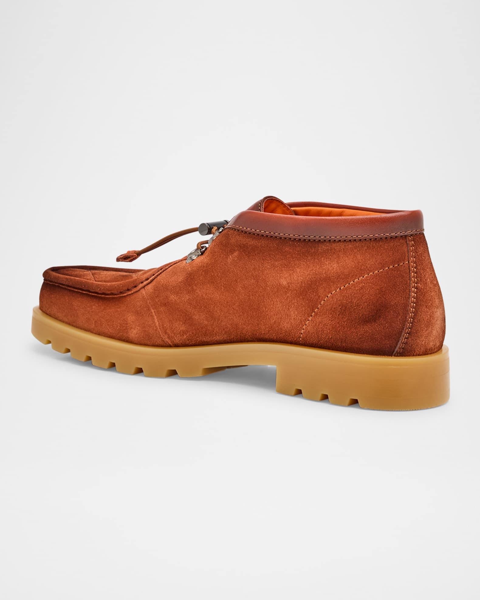 Santoni Men's Gregory Suede Chukka Boots | Neiman Marcus