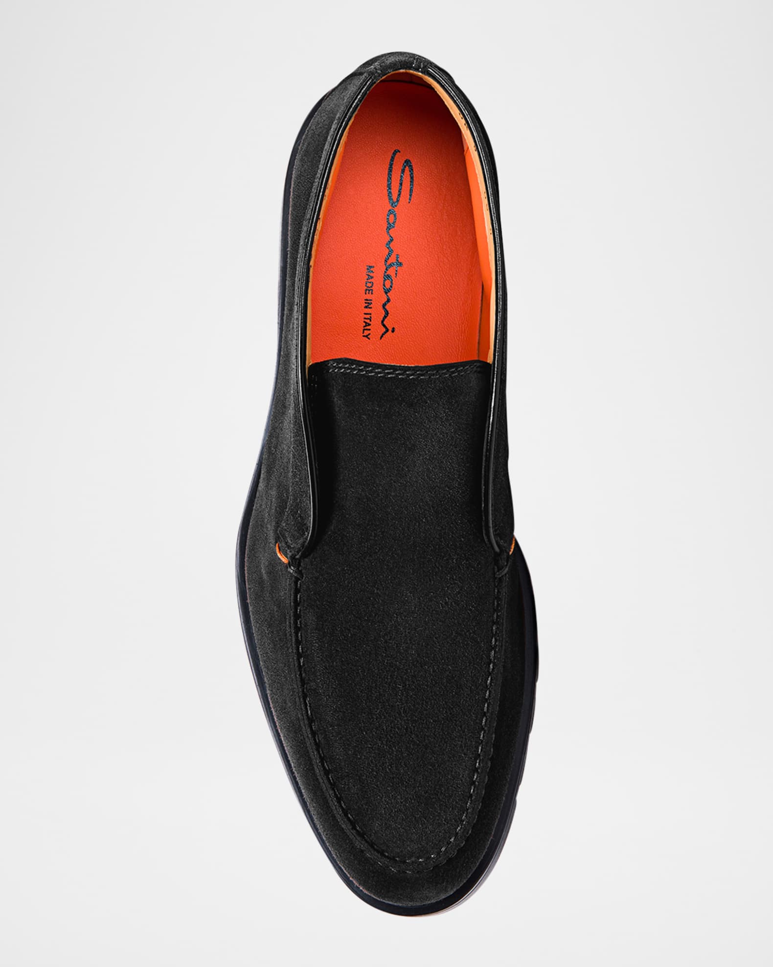 Santoni Men's Rock Suede Moc-Toe Chukka Boots | Neiman Marcus