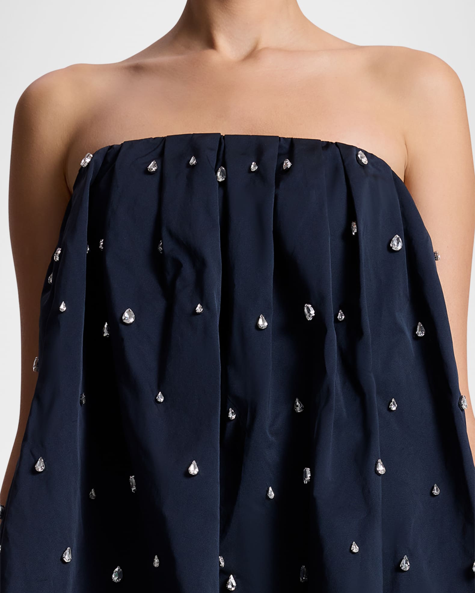 Holly Embellished Bubble Mini Dress | Neiman Marcus