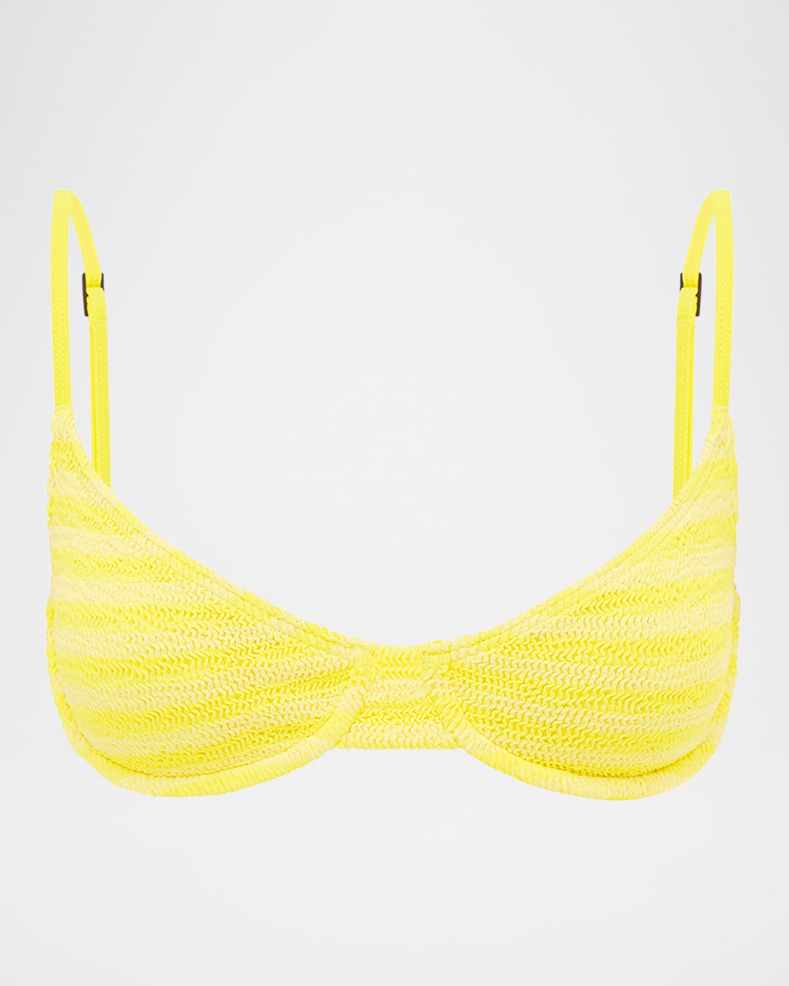 Limoncello Stripe High-Waist Two-Piece Swimsuit | Neiman Marcus