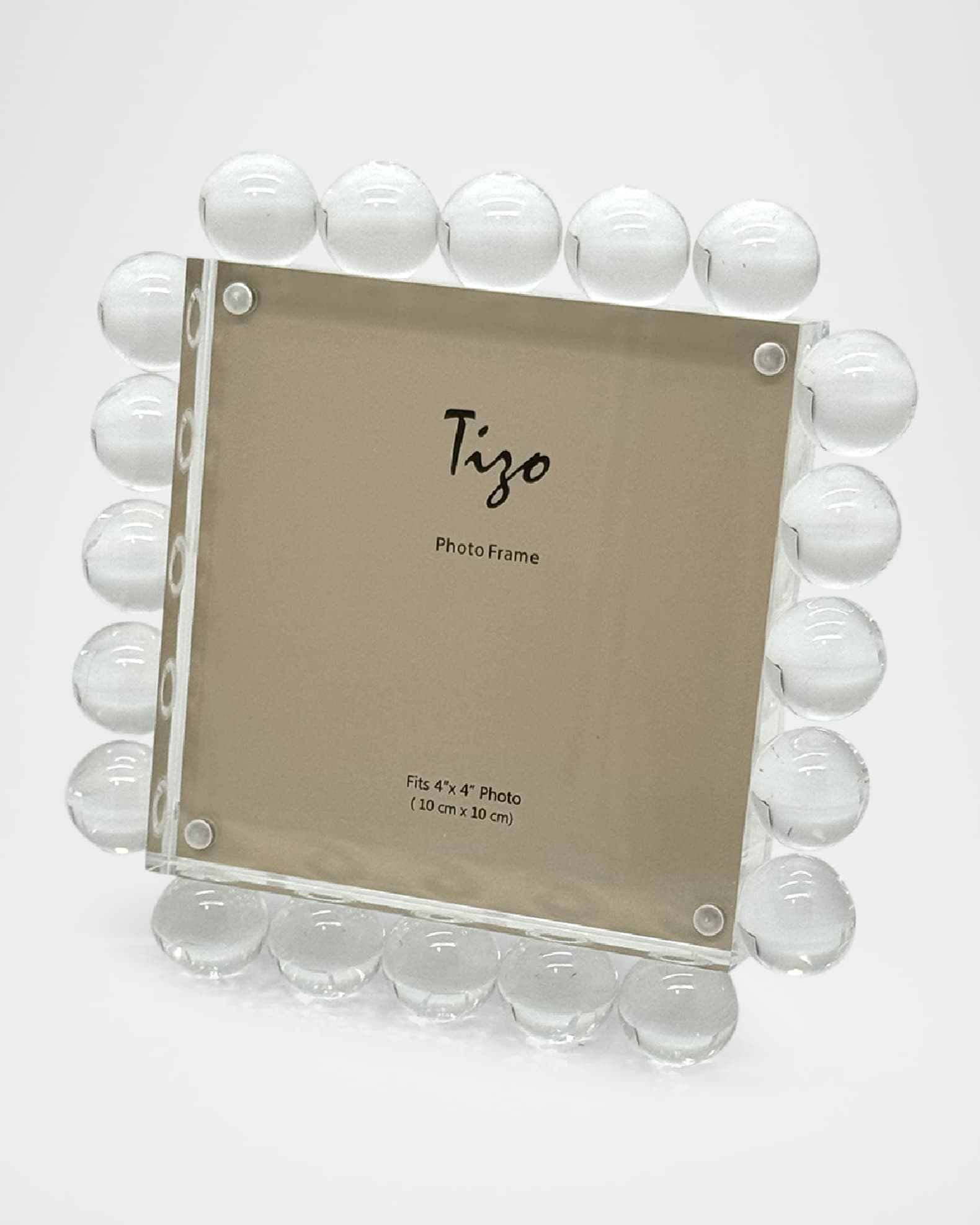 Clear Lucite Bubbles Frame Collection | Neiman Marcus