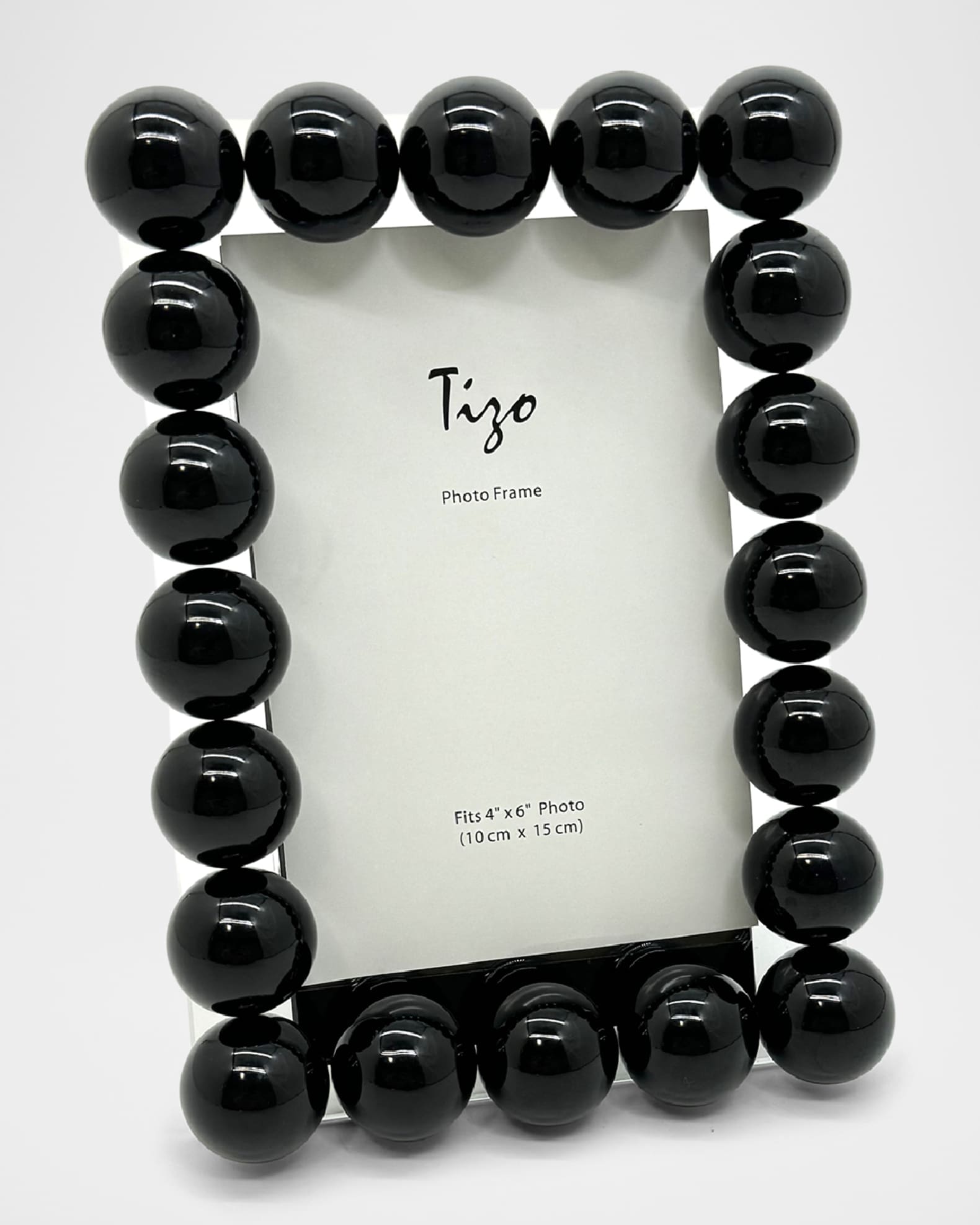 Black Crystal Bubbles Frame Collection | Neiman Marcus