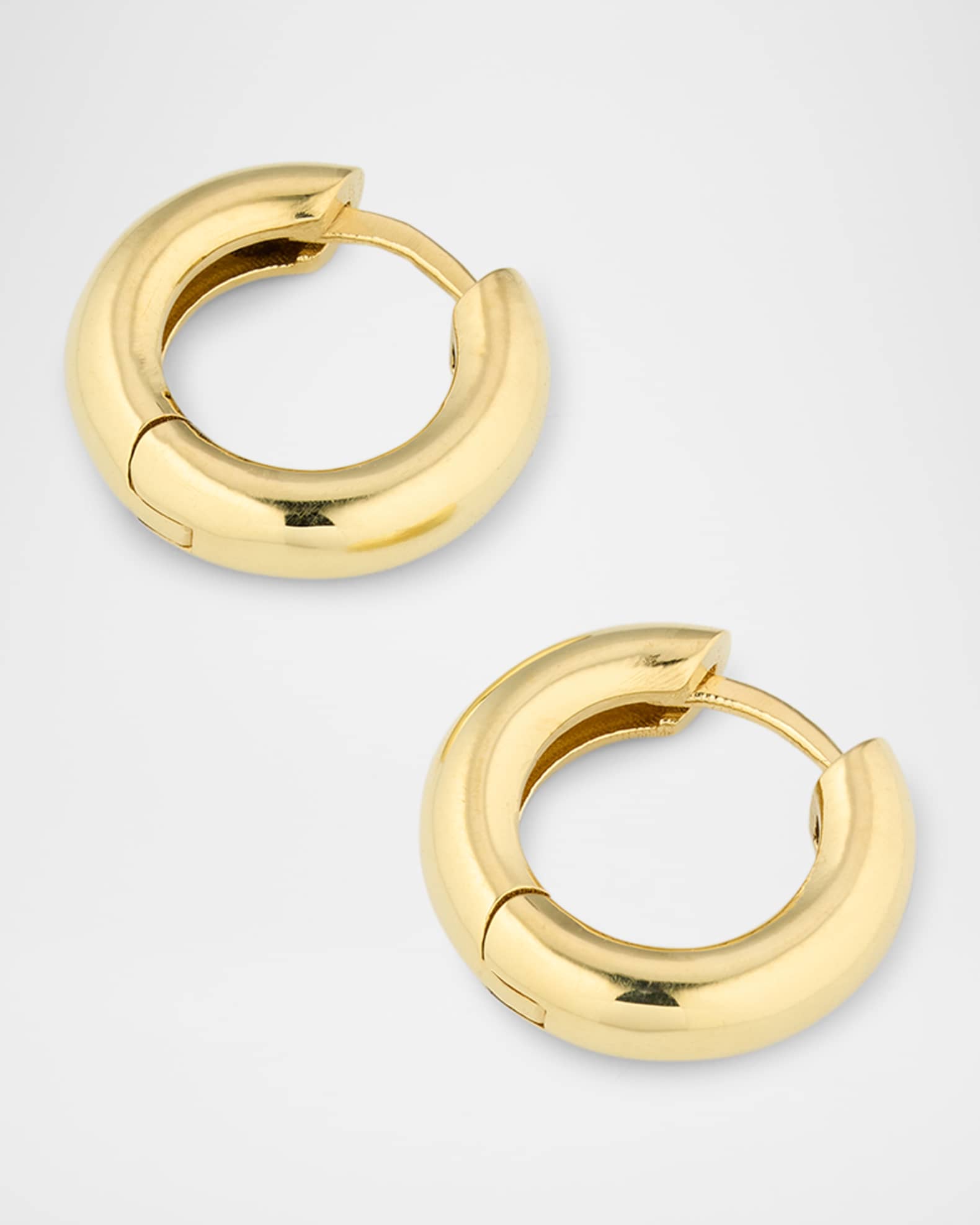 Jennifer Meyer Mini Tubular Huggie Earrings | Neiman Marcus