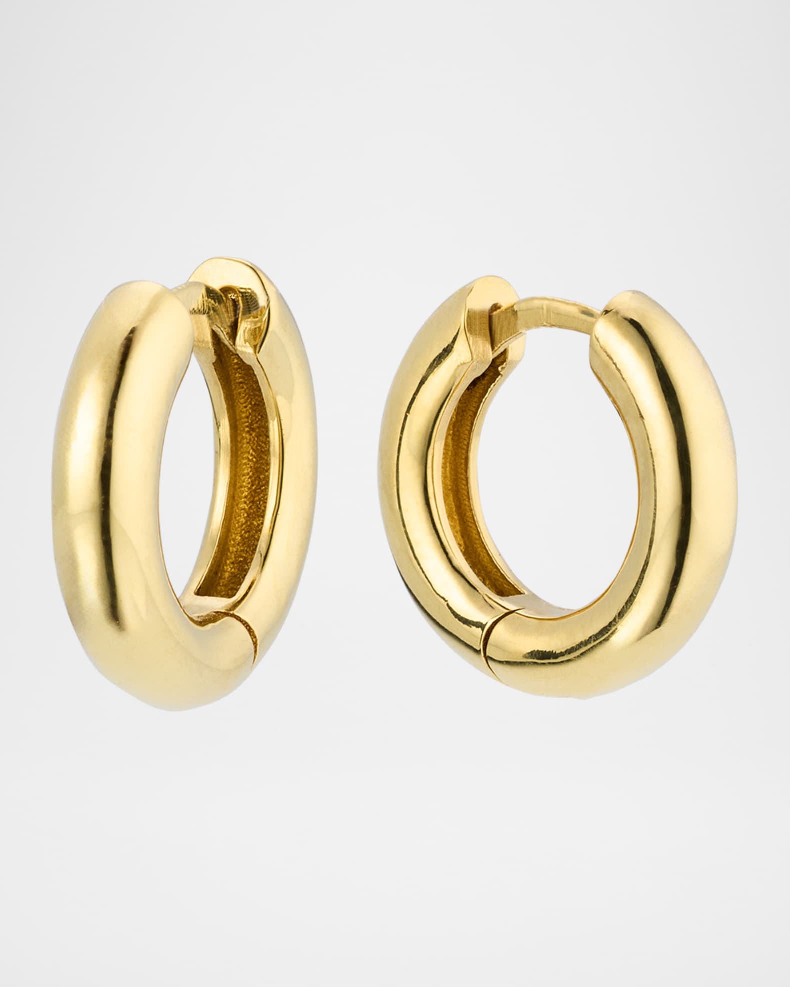 Jennifer Meyer Mini Tubular Huggie Earrings | Neiman Marcus