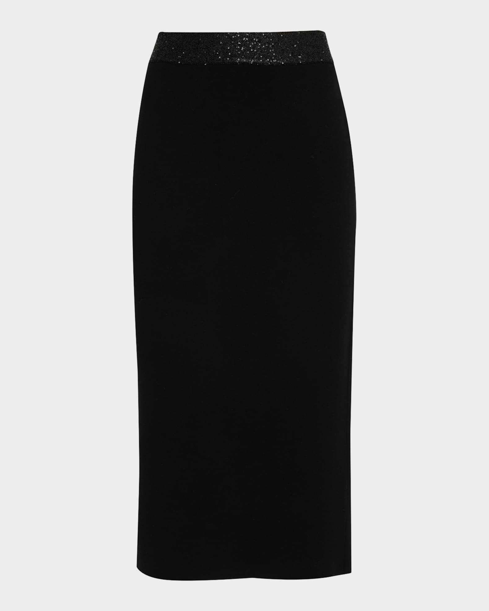 A.L.C. Jane Embellished Knit Midi Skirt | Neiman Marcus