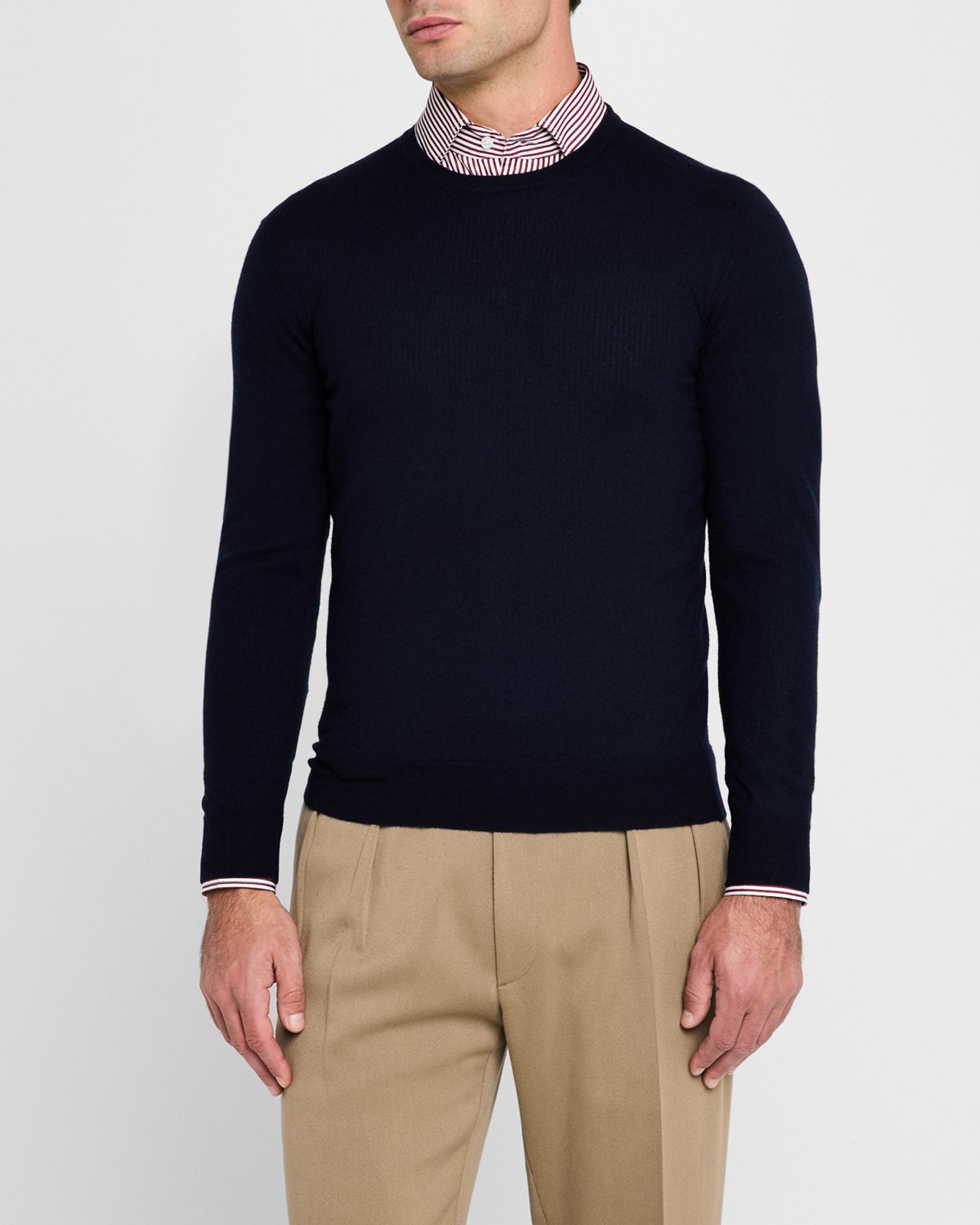 Ralph Lauren Purple Label Men's Cashmere Crewneck Sweater | Neiman Marcus